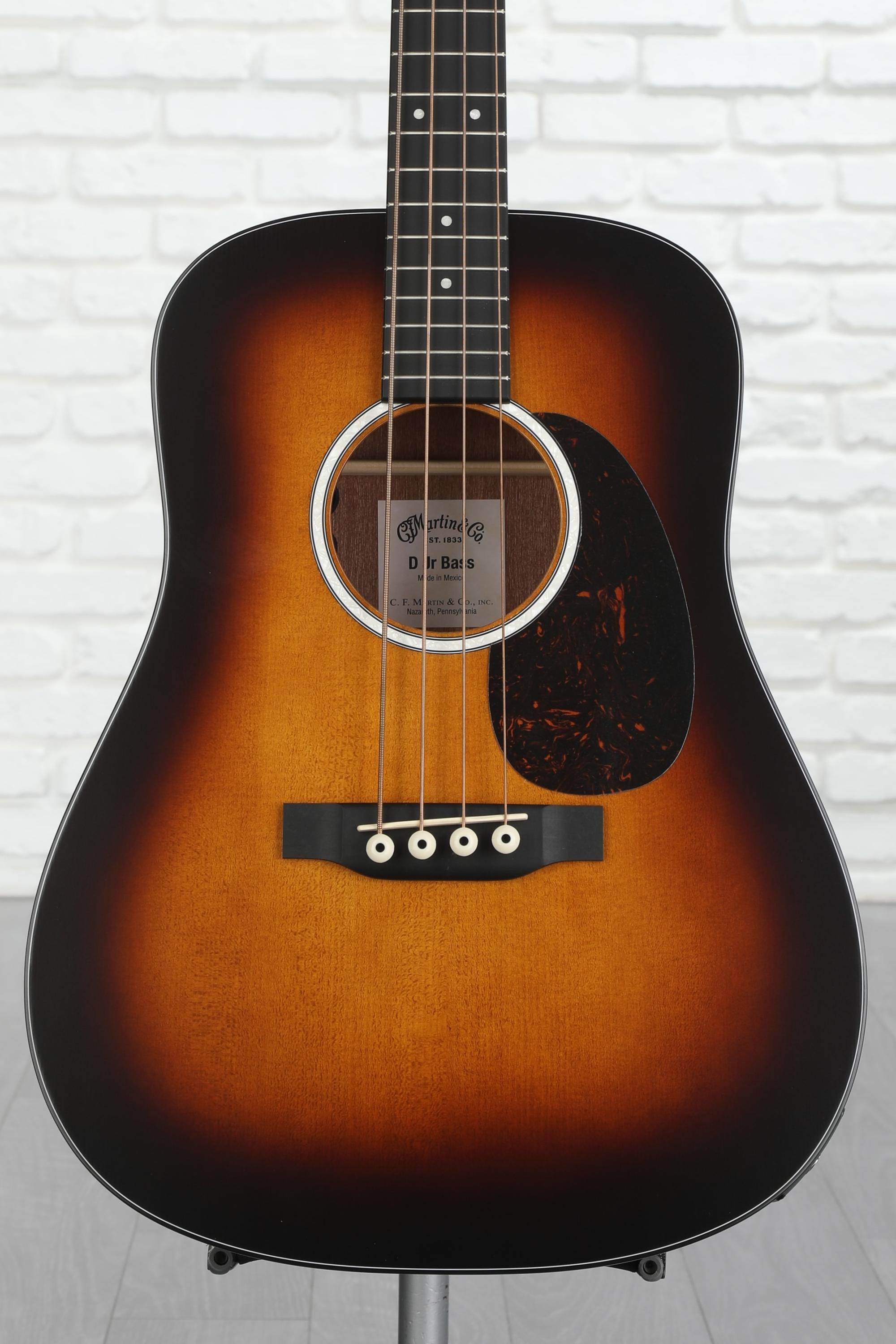 Martin D Jr-10E Acoustic-electric Bass Guitar - Burst | Sweetwater