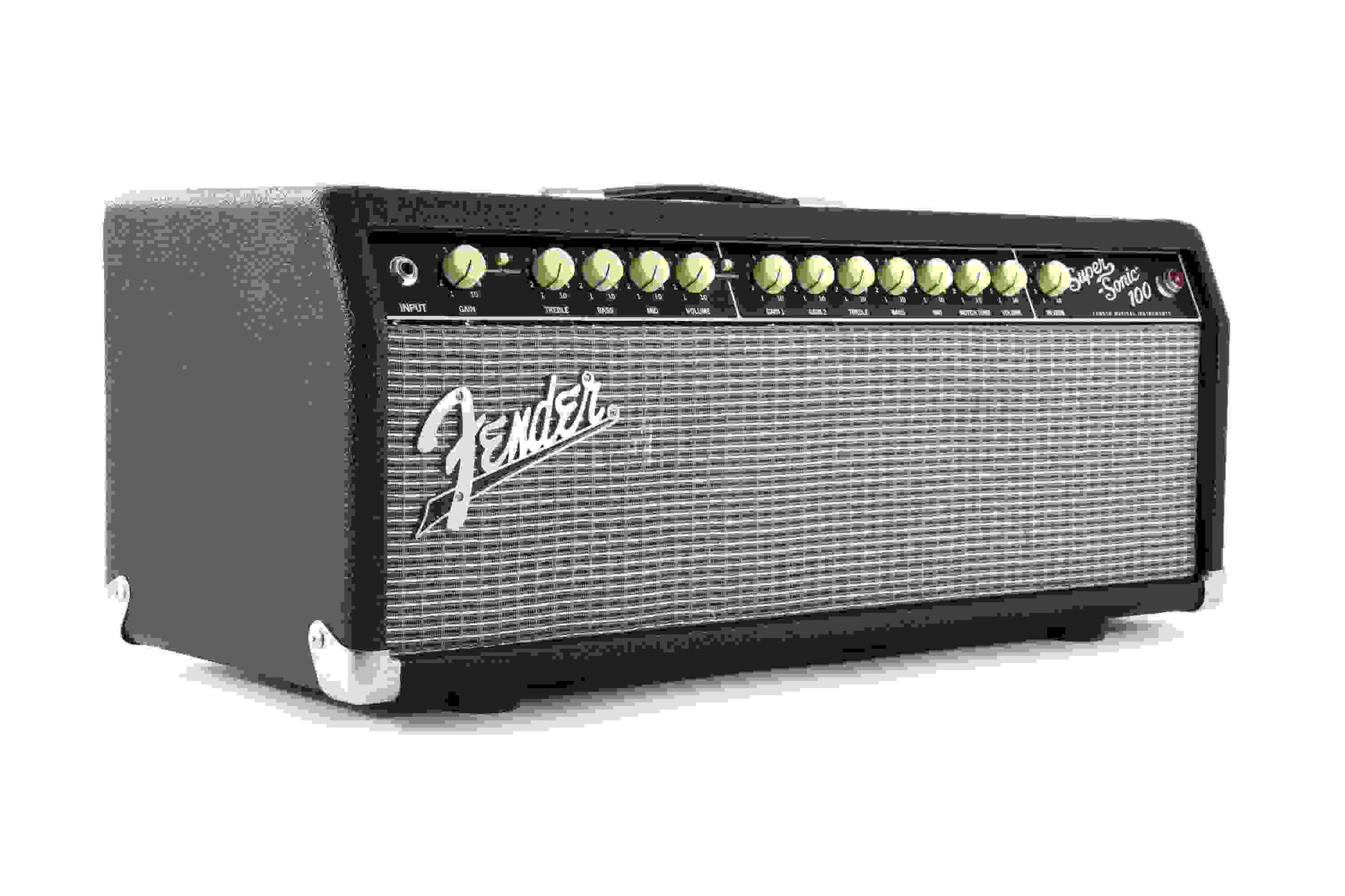 Fender Super-Sonic 100 Head - Black | Sweetwater