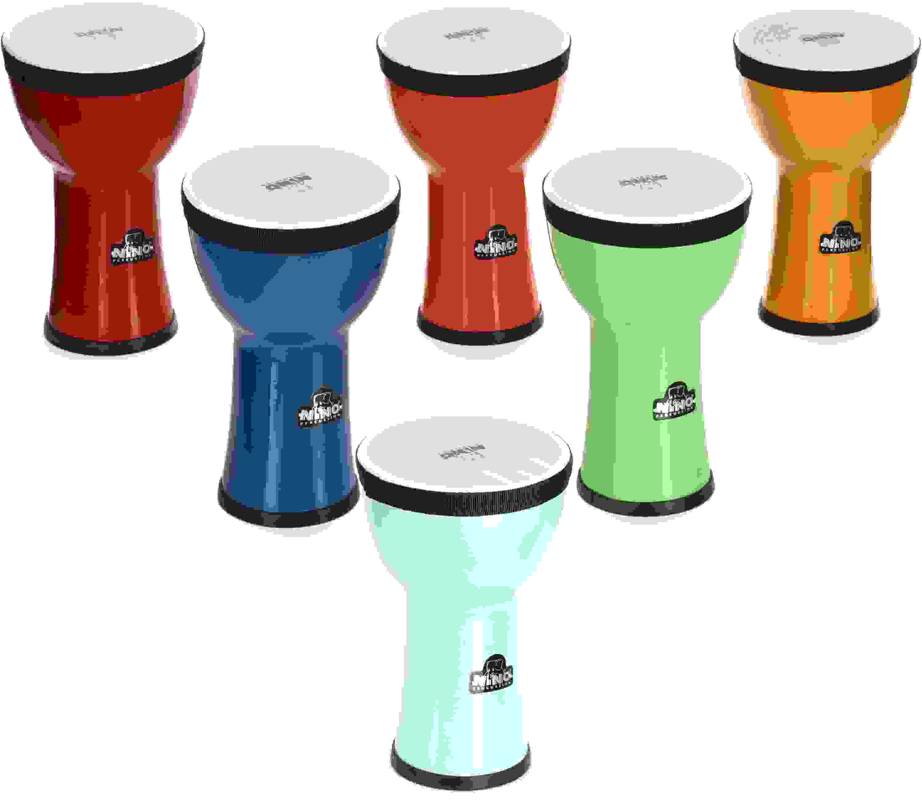 Nino Classroom Group Rhythm Djembe 6-piece Set | Sweetwater