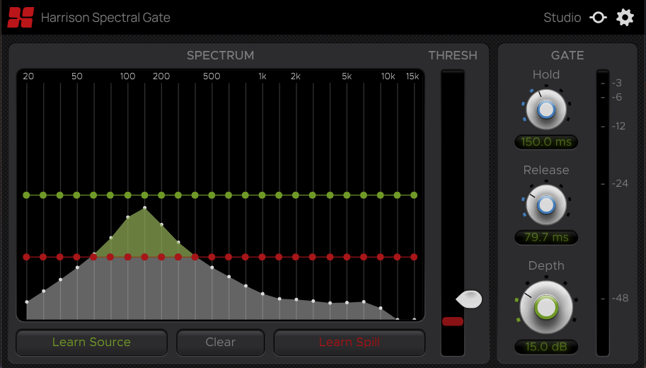 Harrison Audio Spectral Gate Plug-in | Sweetwater