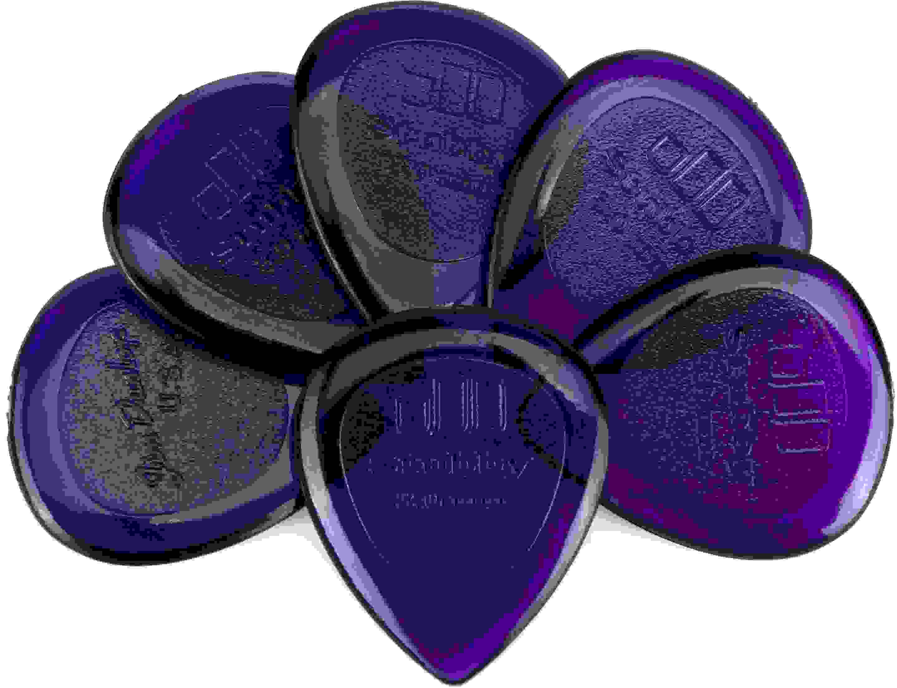 Dunlop 474P300 Stubby Jazz Guitar Picks 3.0mm 6-pack | Sweetwater