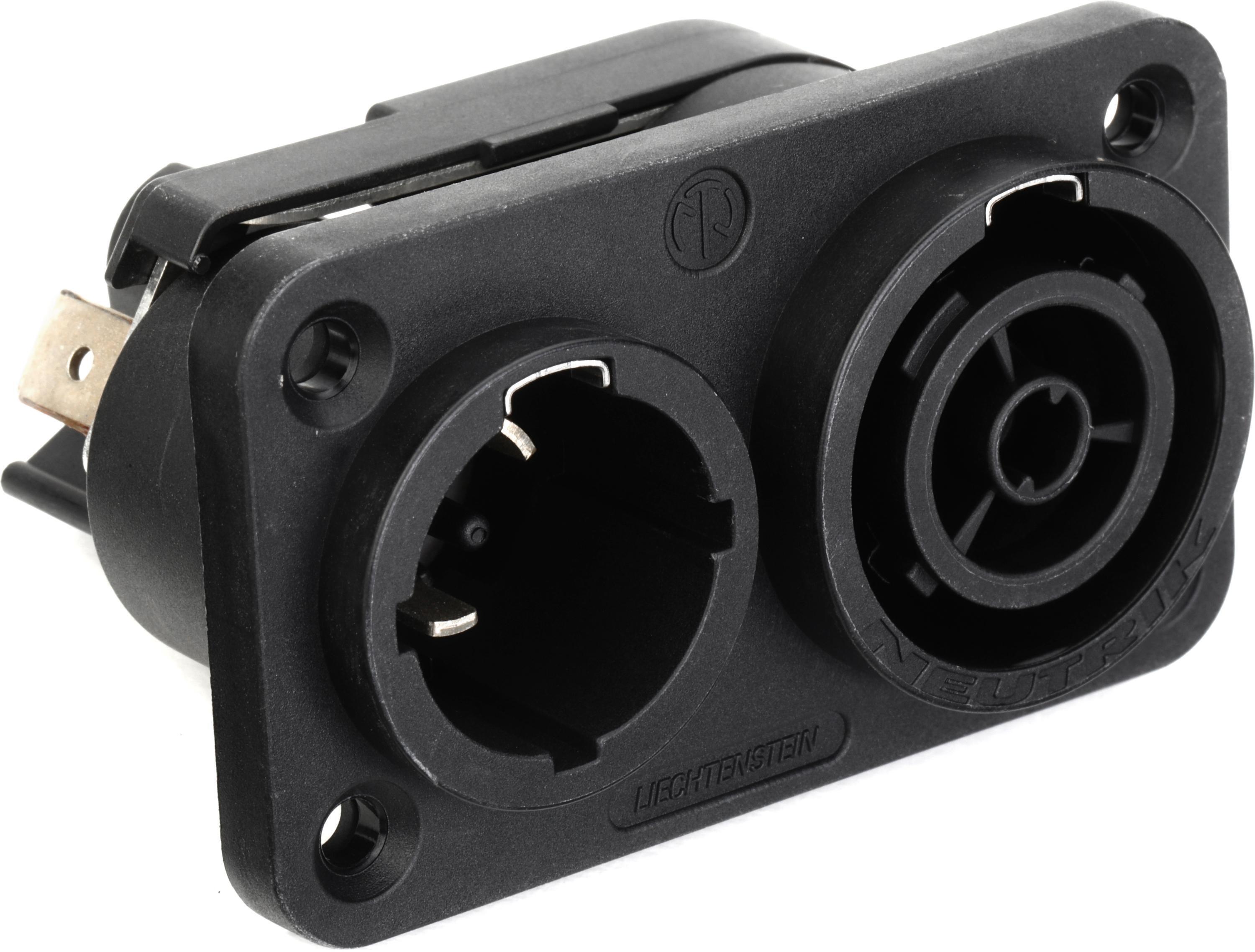 Neutrik NAC3PX-TOP powerCON Inlet/Outlet Connector | Sweetwater