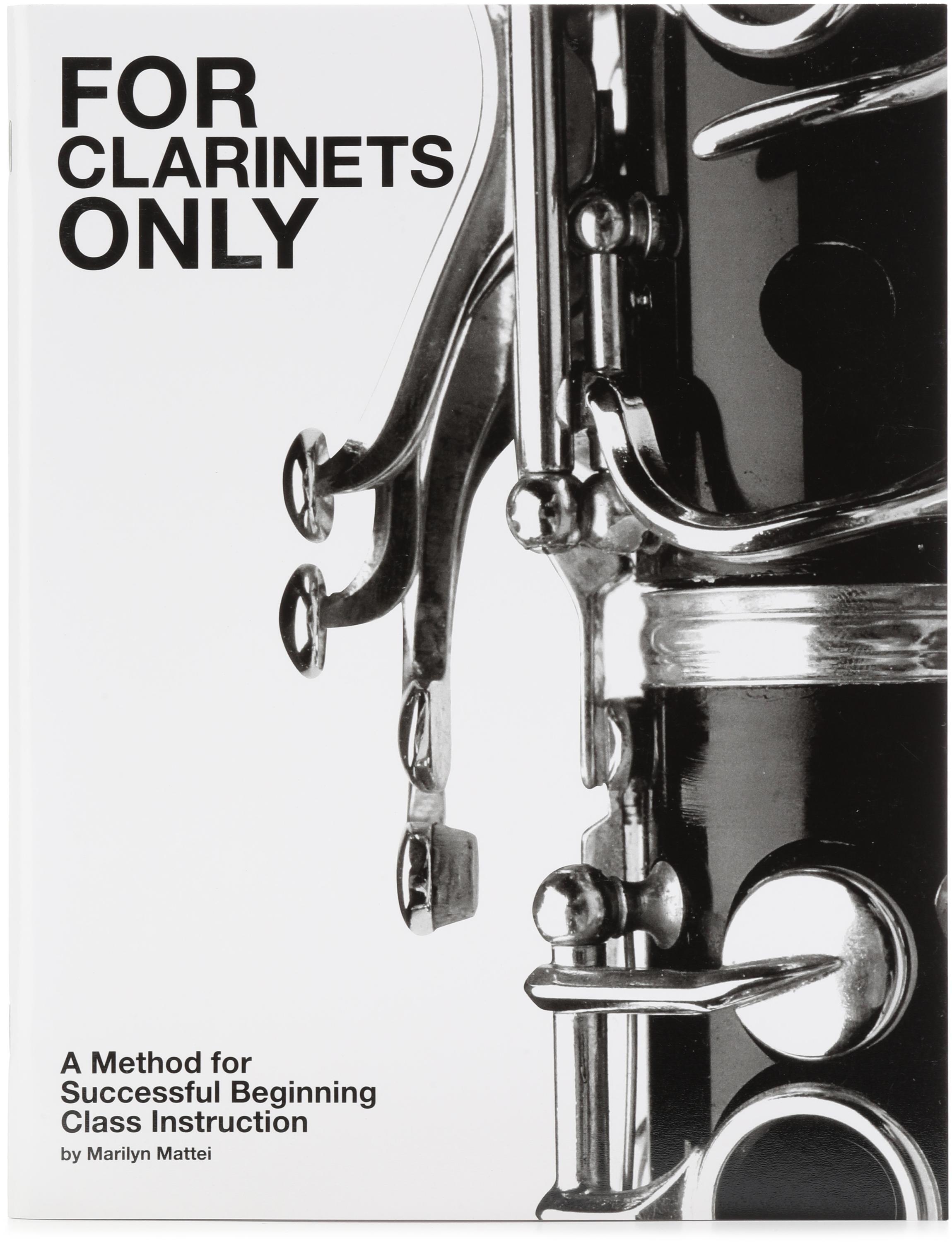 Mattei Music For Clarinets Only Book - Student Edition | Sweetwater