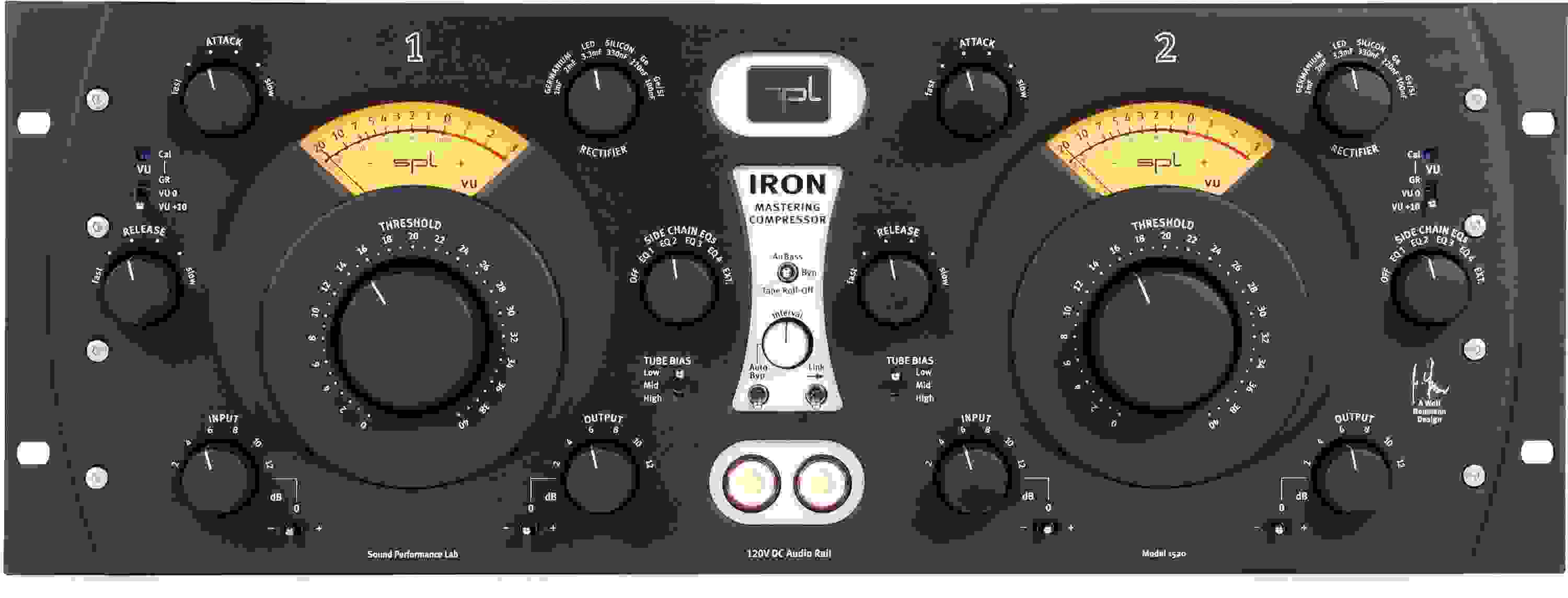 SPL Iron v2 Mastering Compressor - Black | Sweetwater