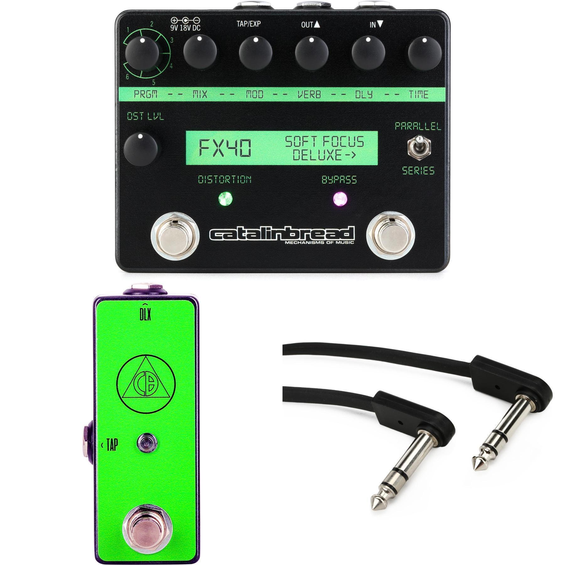 Catalinbread Soft Focus Deluxe Shoegaze Multi-effects Pedal with ...