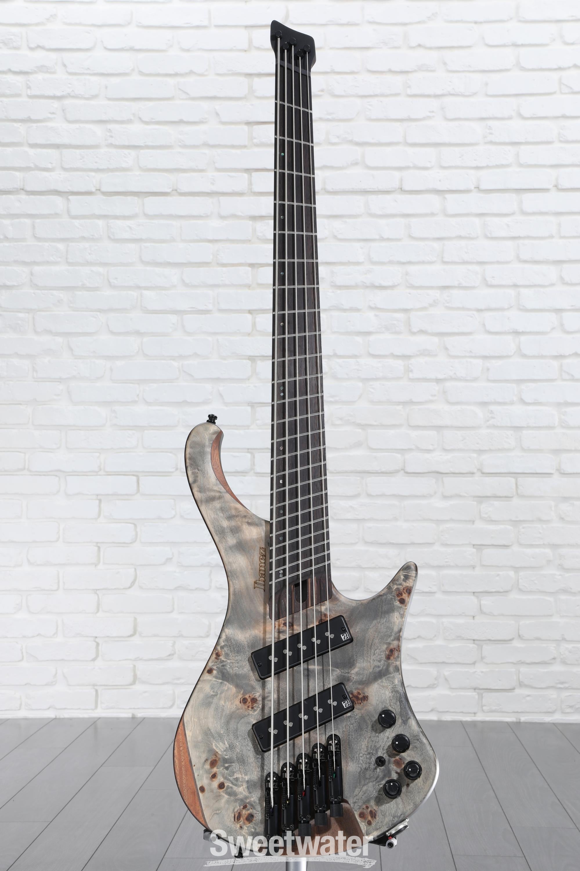 Ibanez Bass Workshop EHB1505MS 5-string Multi-scale Bass Guitar - Black ...