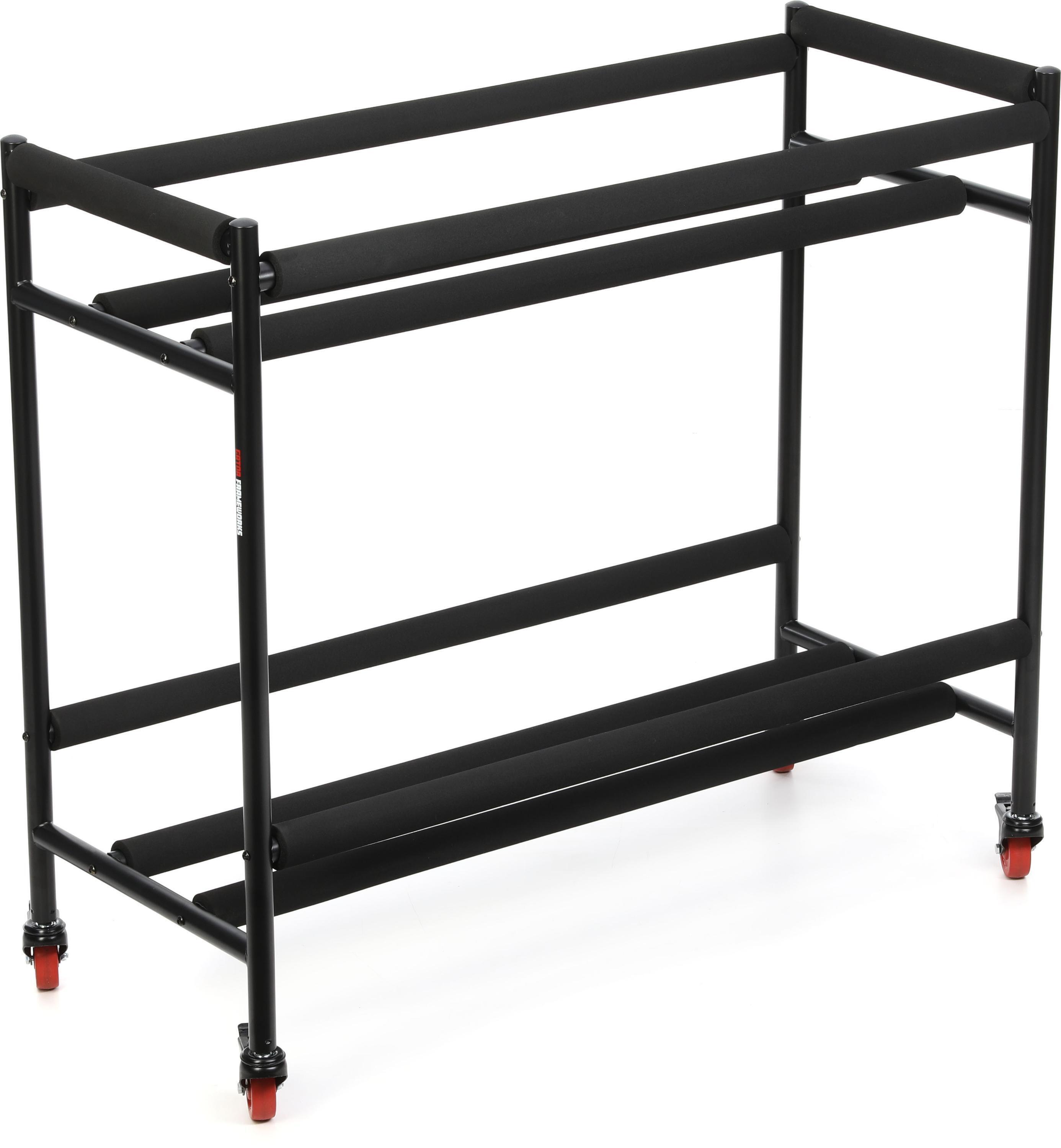 Gator Frameworks GFWSDRACKT2 Two-tiered Snare Drum Rack | Sweetwater