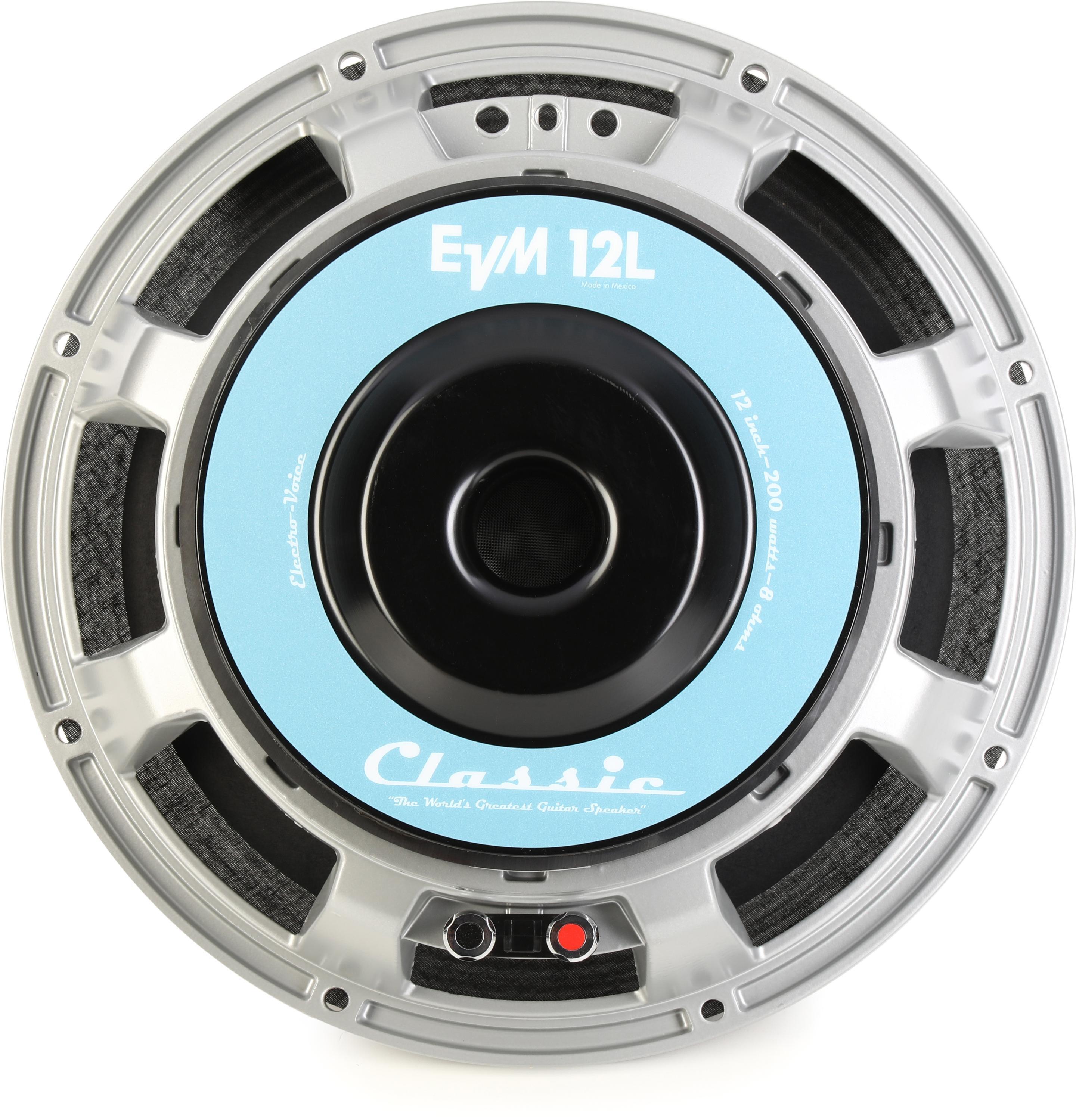 Electro-Voice EVM12L 12-inch 200-watt Replacement Guitar Amp Speaker ...