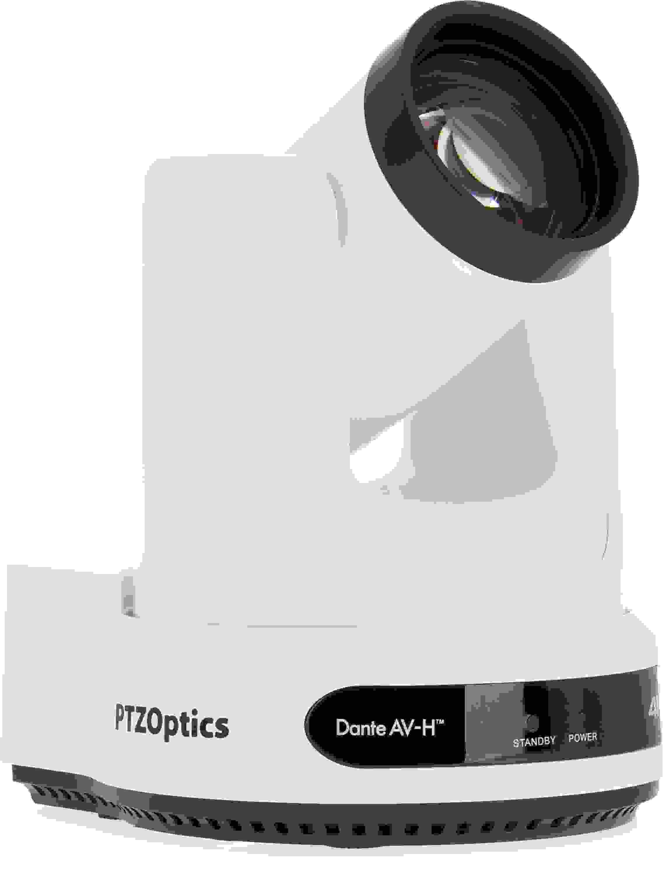 PTZOptics Link 4K 12x Optical Zoom PTZ Camera - White | Sweetwater