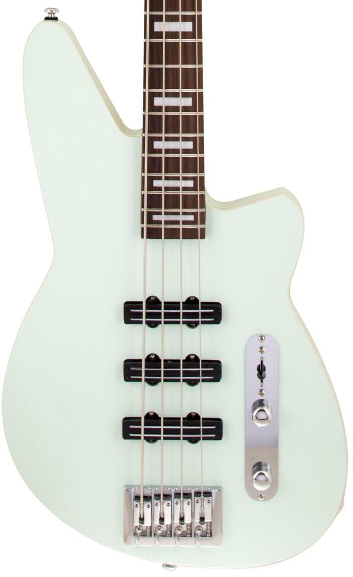 Reverend Triad Electric Bass Guitar - Iconic Blue, Rosewood Fingerboard ...