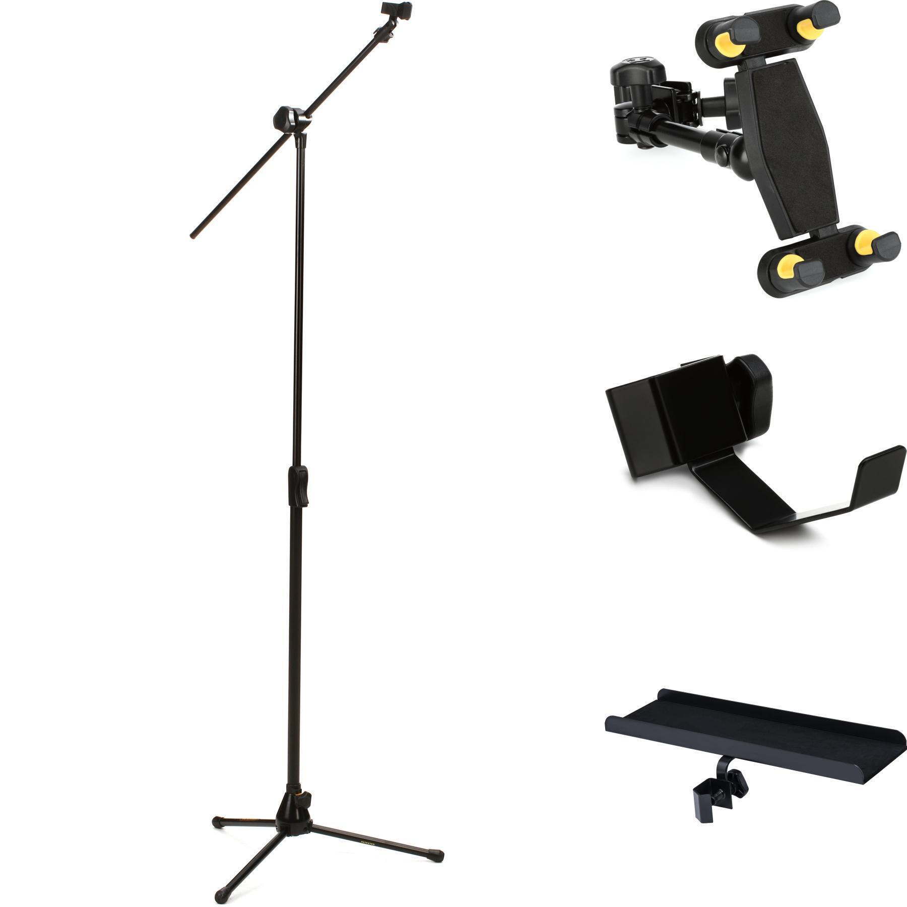 Hercules Stands MS533B EZ Clutch Tripod Microphone Boom Stand with ...