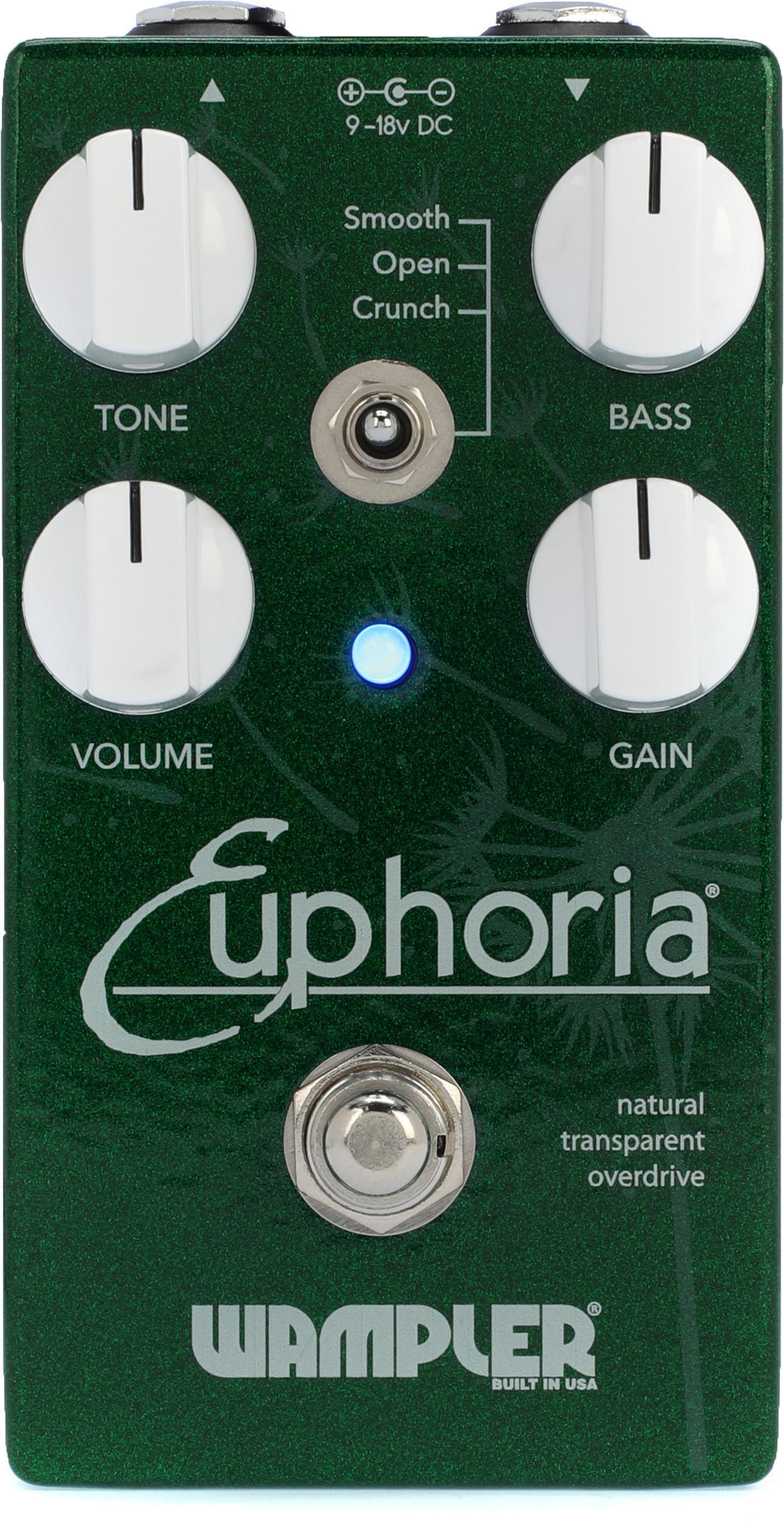 Wampler Euphoria Overdrive Pedal | Sweetwater