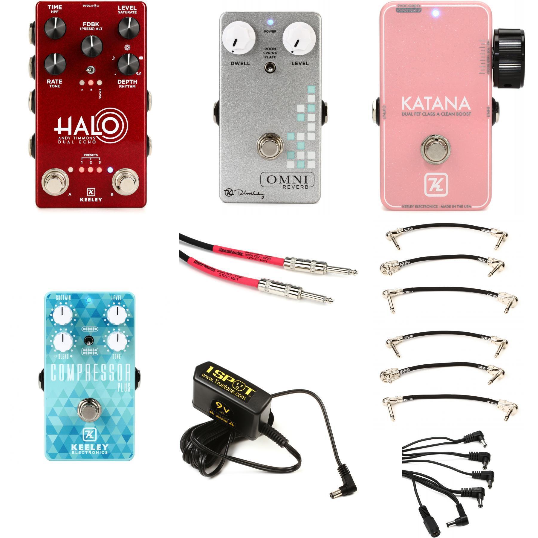 Keeley Sweetwater Exclusive Pedals Bundle with Power Supply