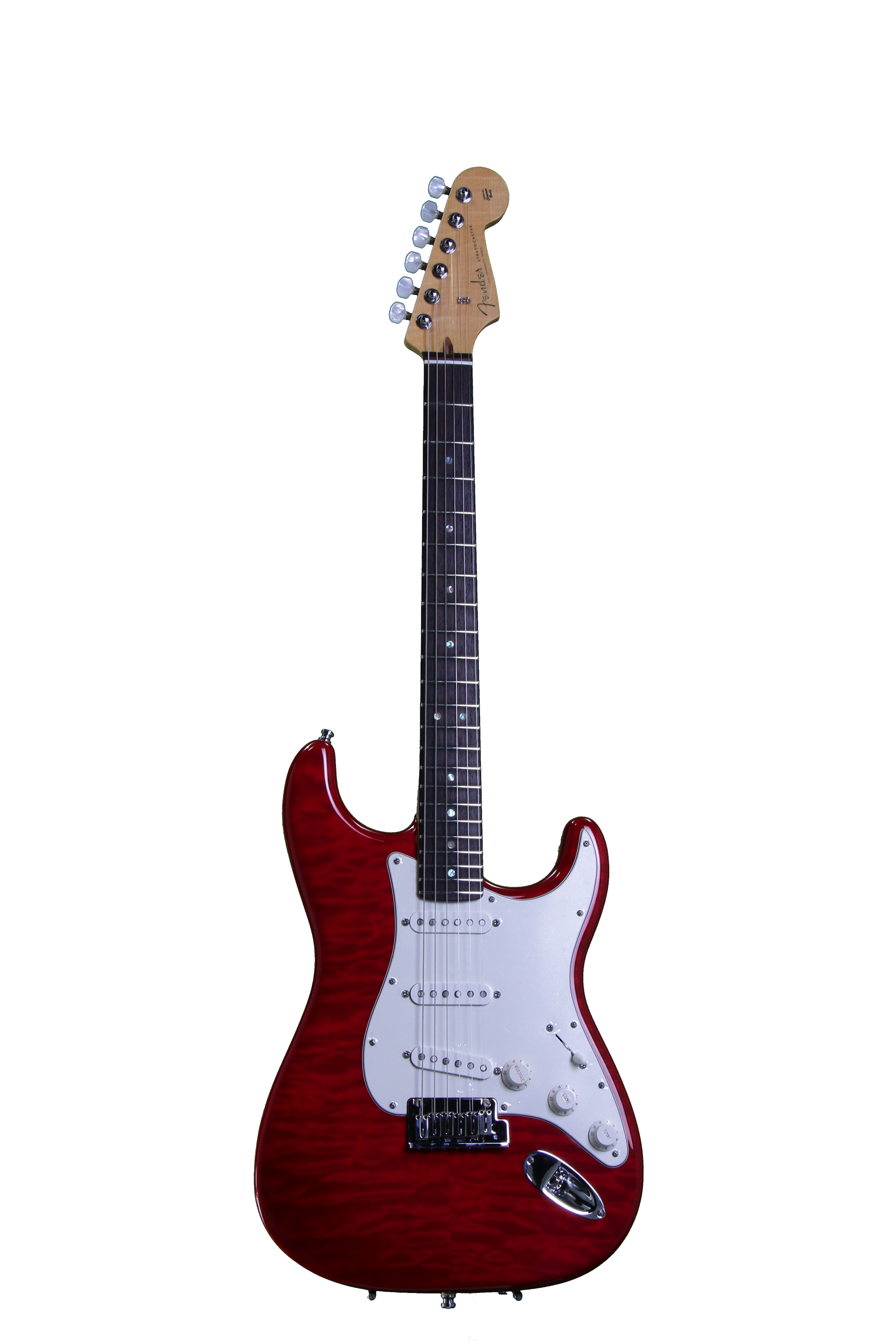 Fender Custom Shop Custom Deluxe Stratocaster - Candy Red | Sweetwater