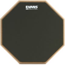 Evans RealFeel 2-sided Practice Drum Pad - 12 inch | Sweetwater