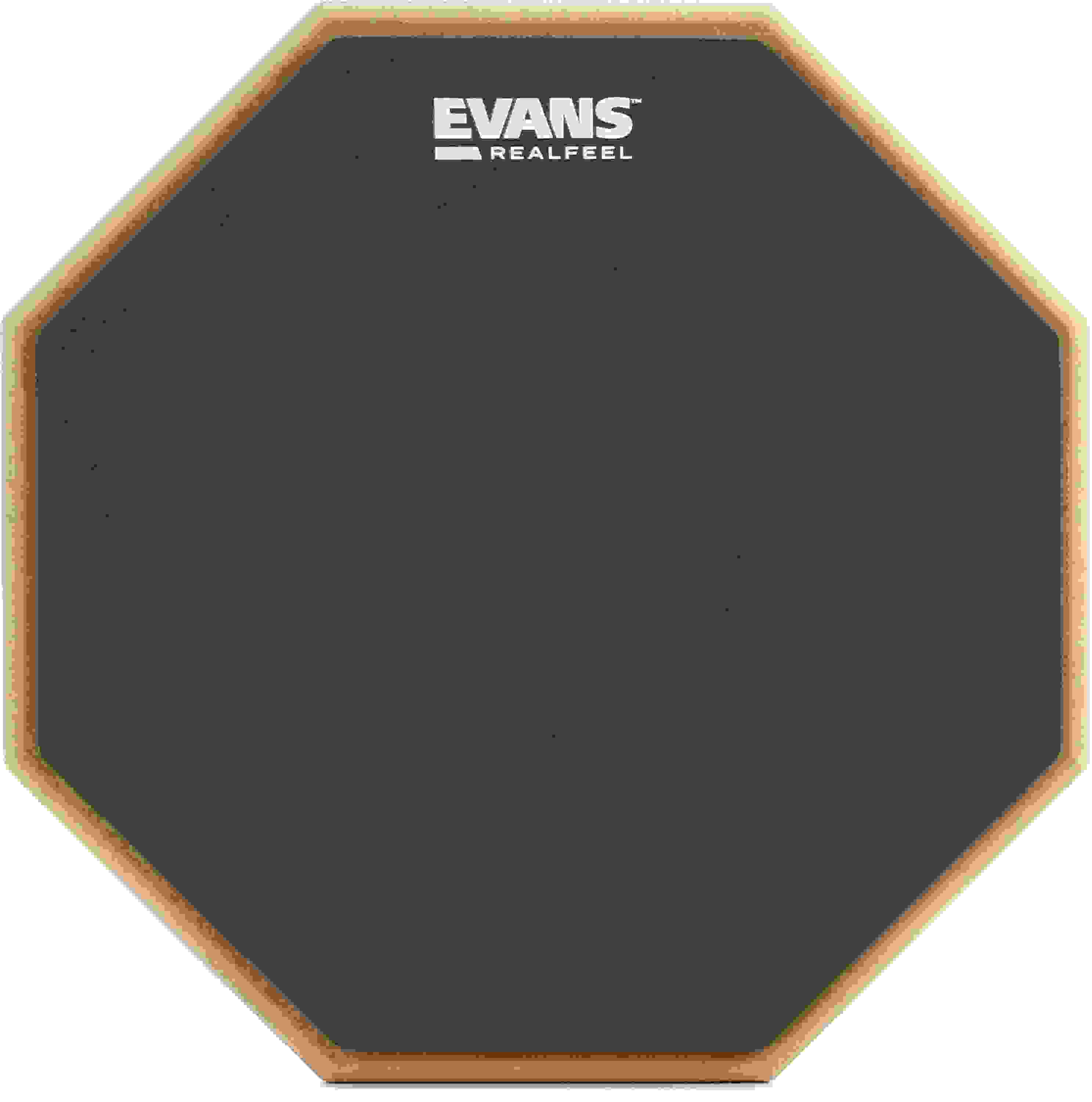 Evans RealFeel 2-sided Practice Drum Pad - 12 inch | Sweetwater