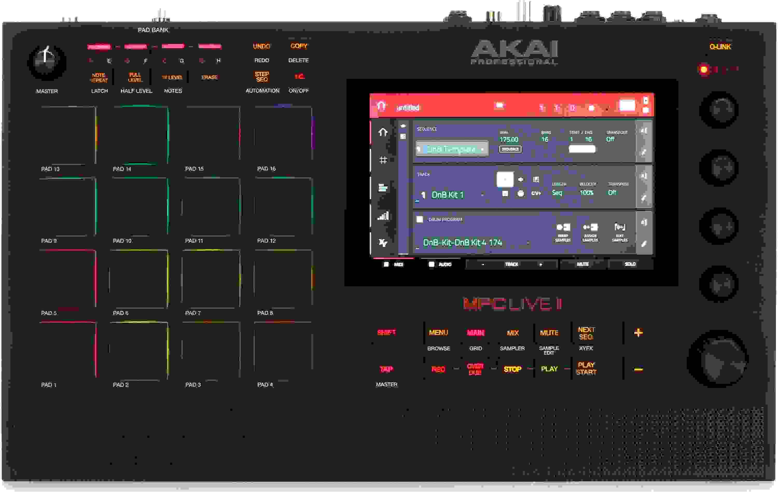 Akai Professional MPC Live II Standalone Sampler and Sequencer | Sweetwater