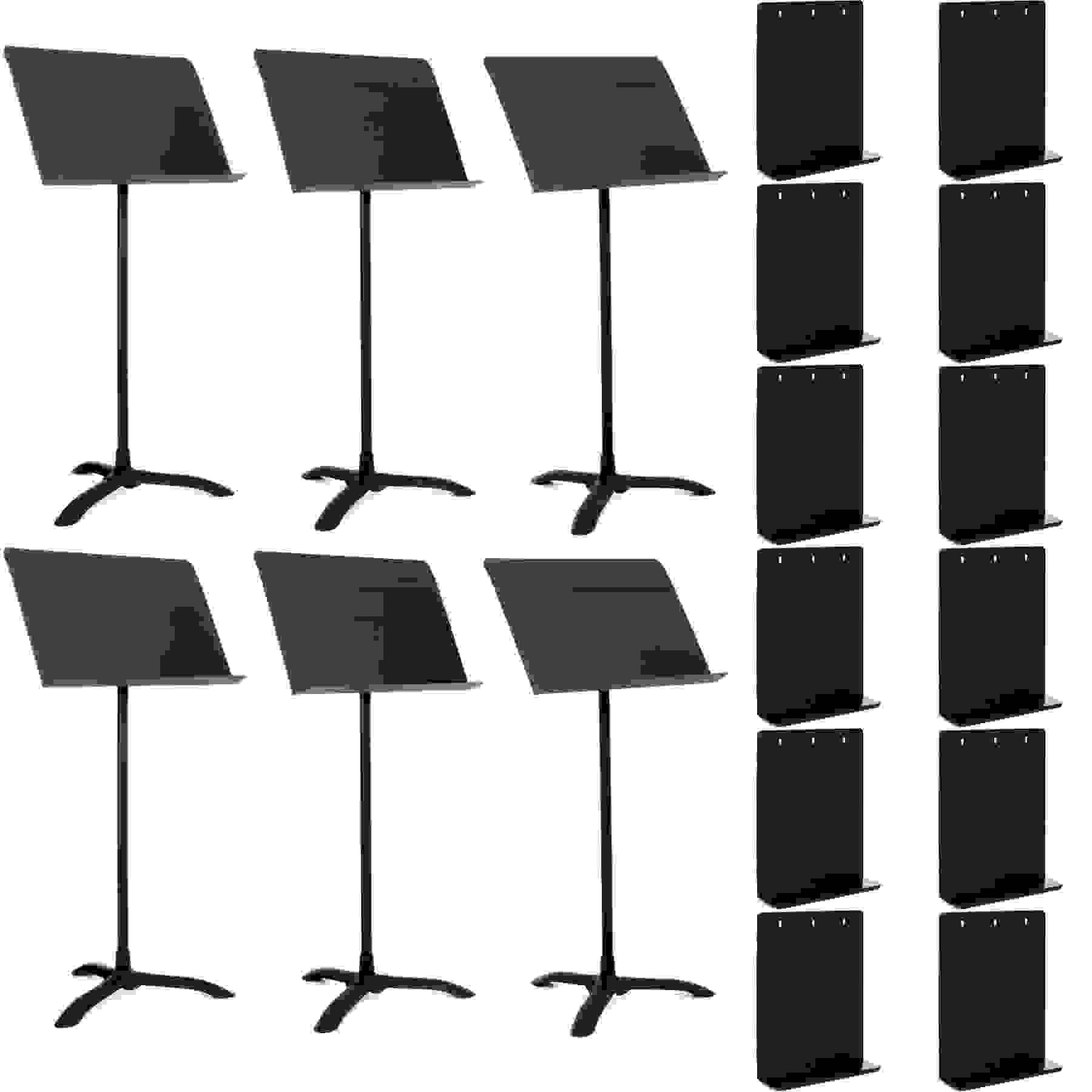 Manhasset Model 48 Symphony Music Stand with Extensions 6-pack - Black ...