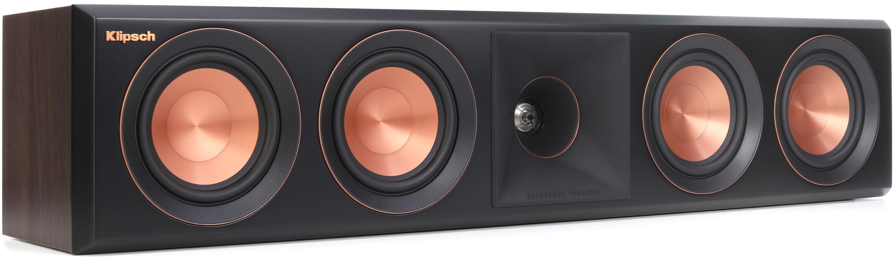 Klipsch RP-404C II Passive Center-channel Speaker - Walnut | Sweetwater