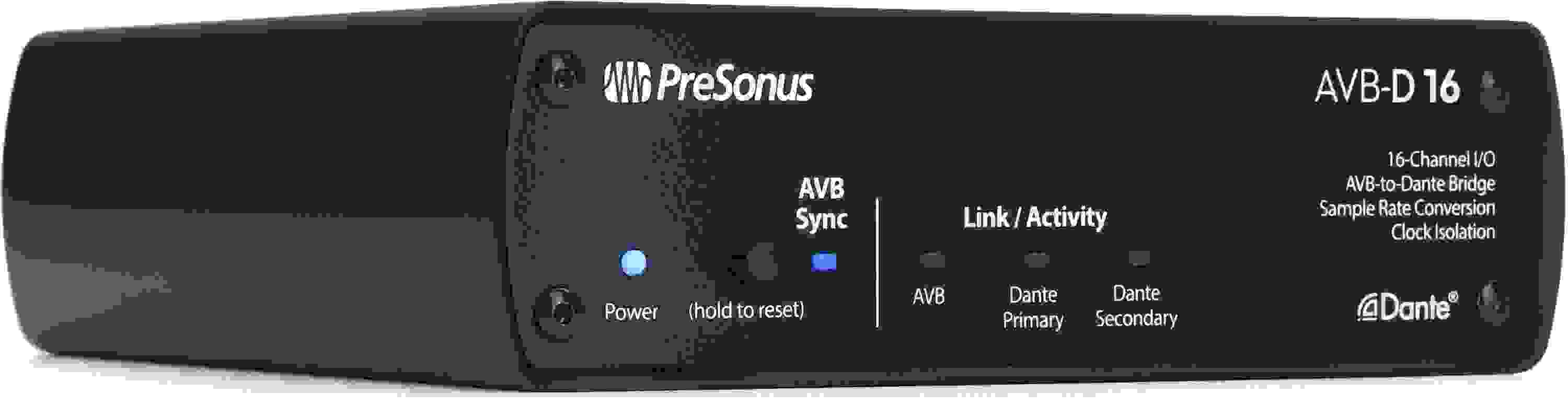 PreSonus AVB-D16 16-ch I/O AVB to Dante Bridge | Sweetwater