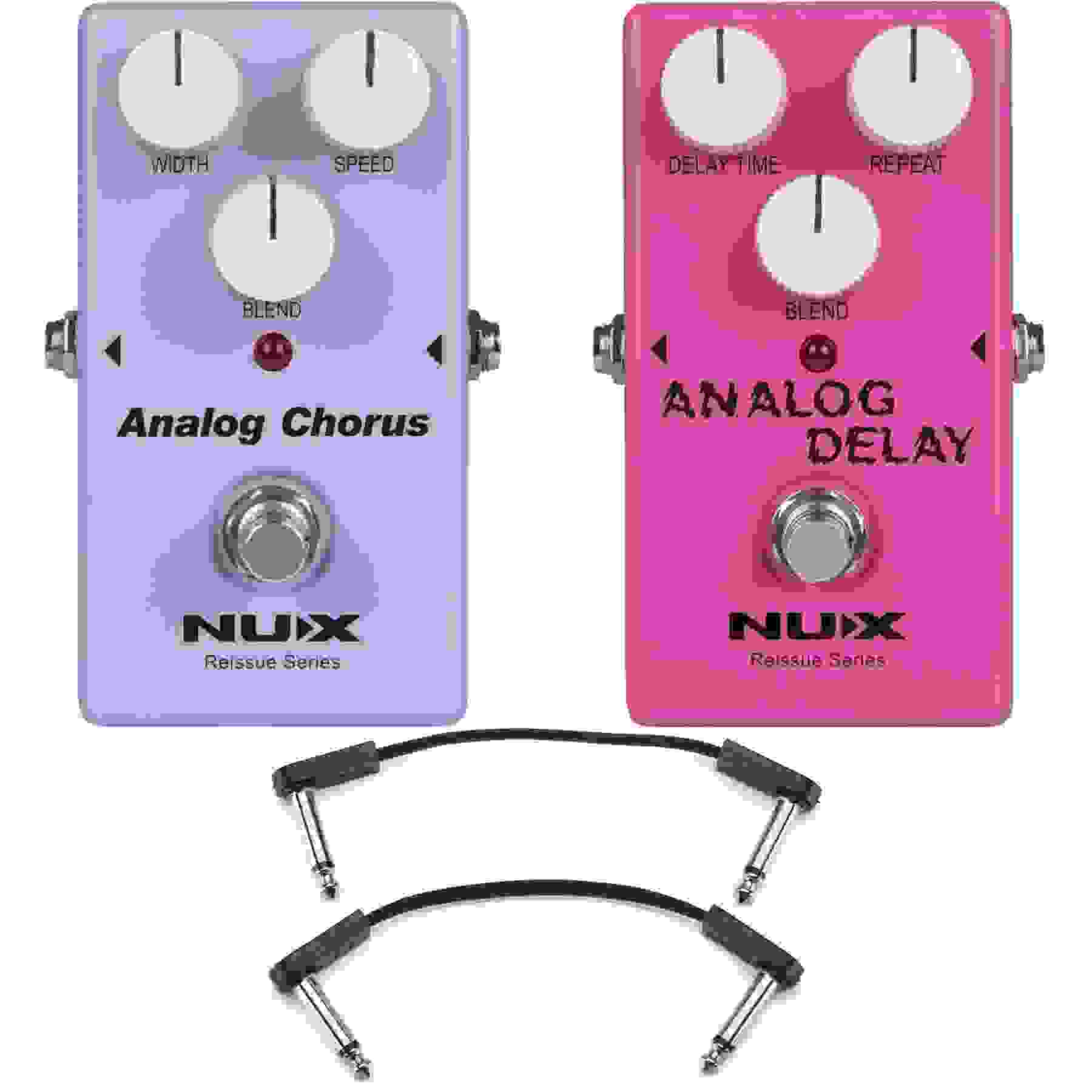 NUX Analog Chorus and Delay Pedal Bundle | Sweetwater