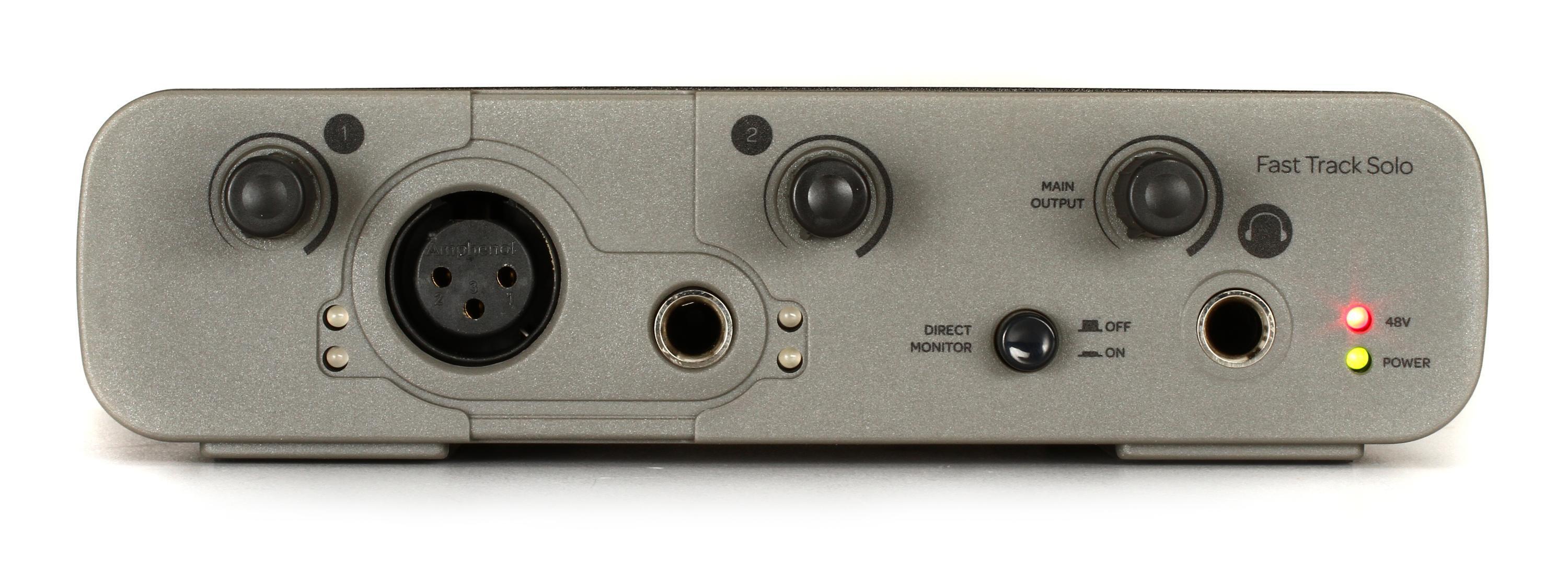 Avid Fast Track Solo - Standard | Sweetwater