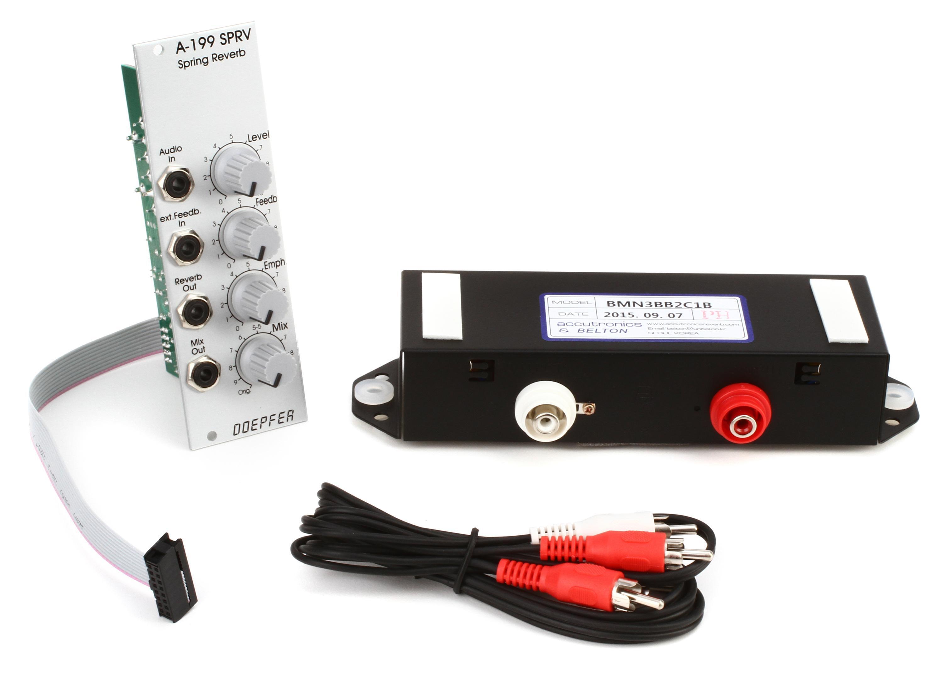 Doepfer A-199 Eurorack Spring Reverb Module - Standard Edition | Sweetwater