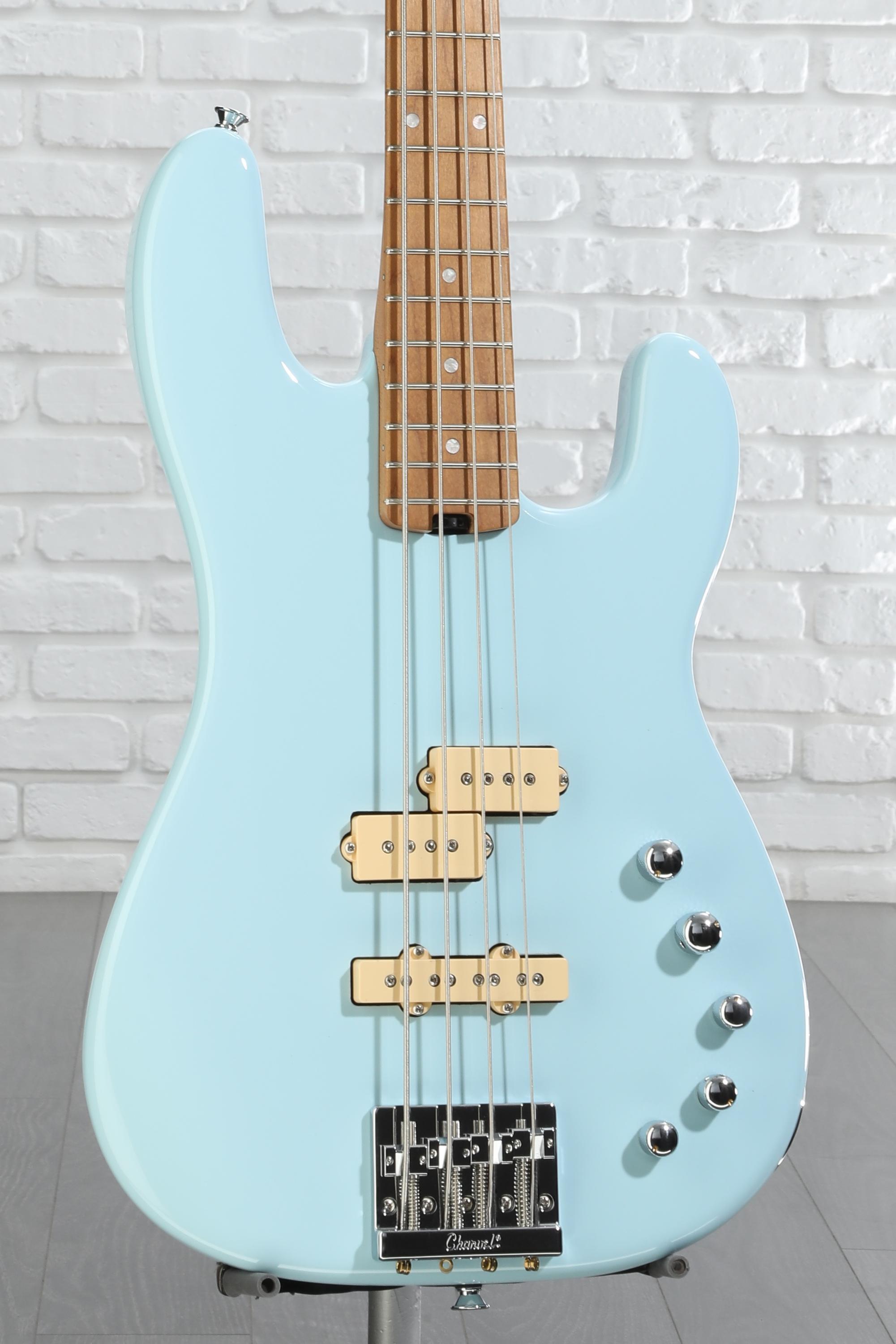 Charvel Pro-Mod San Dimas Bass PJ IV Electric Bass - Sonic Blue ...