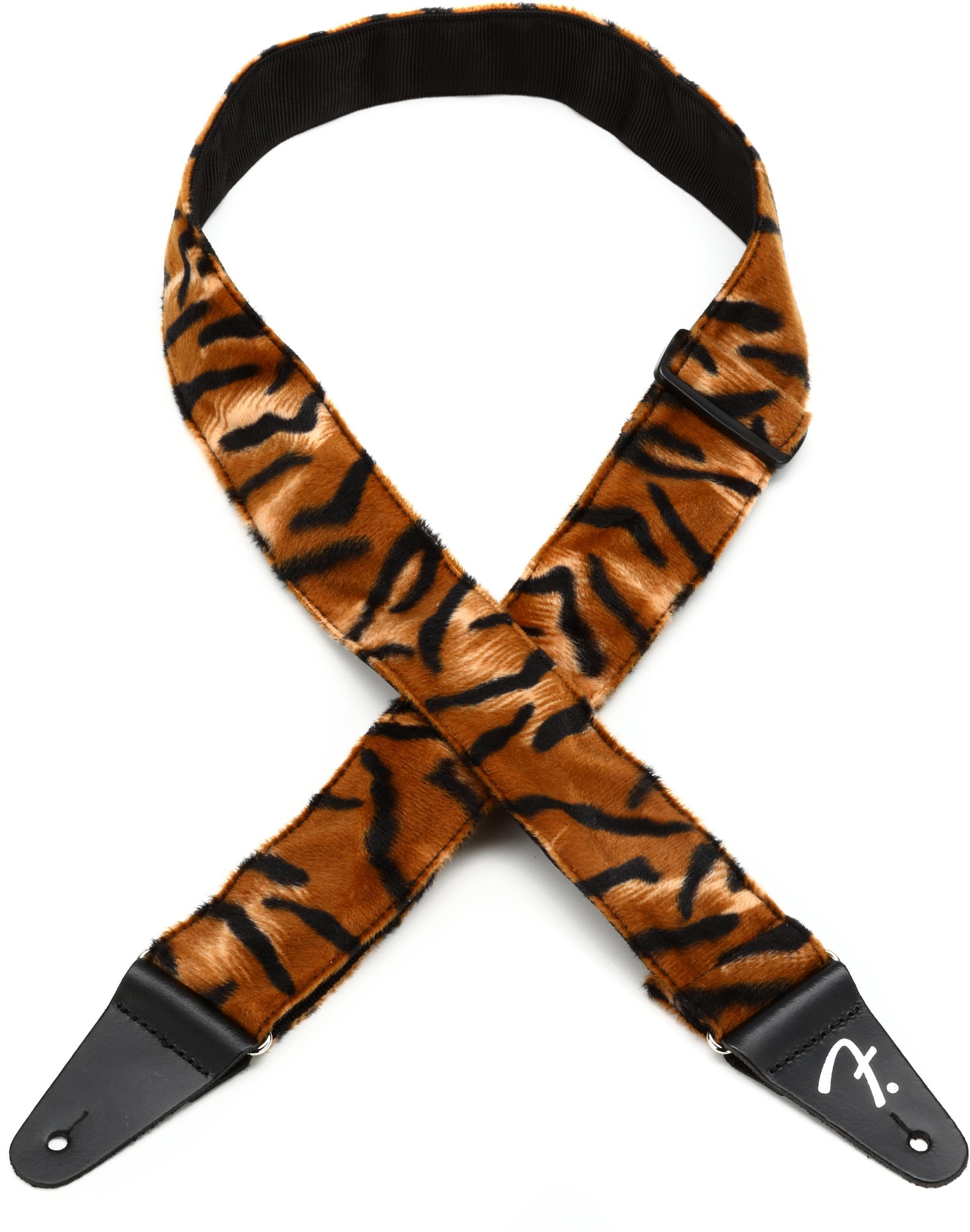 Fender Wild Tiger Print Guitar Strap | Sweetwater