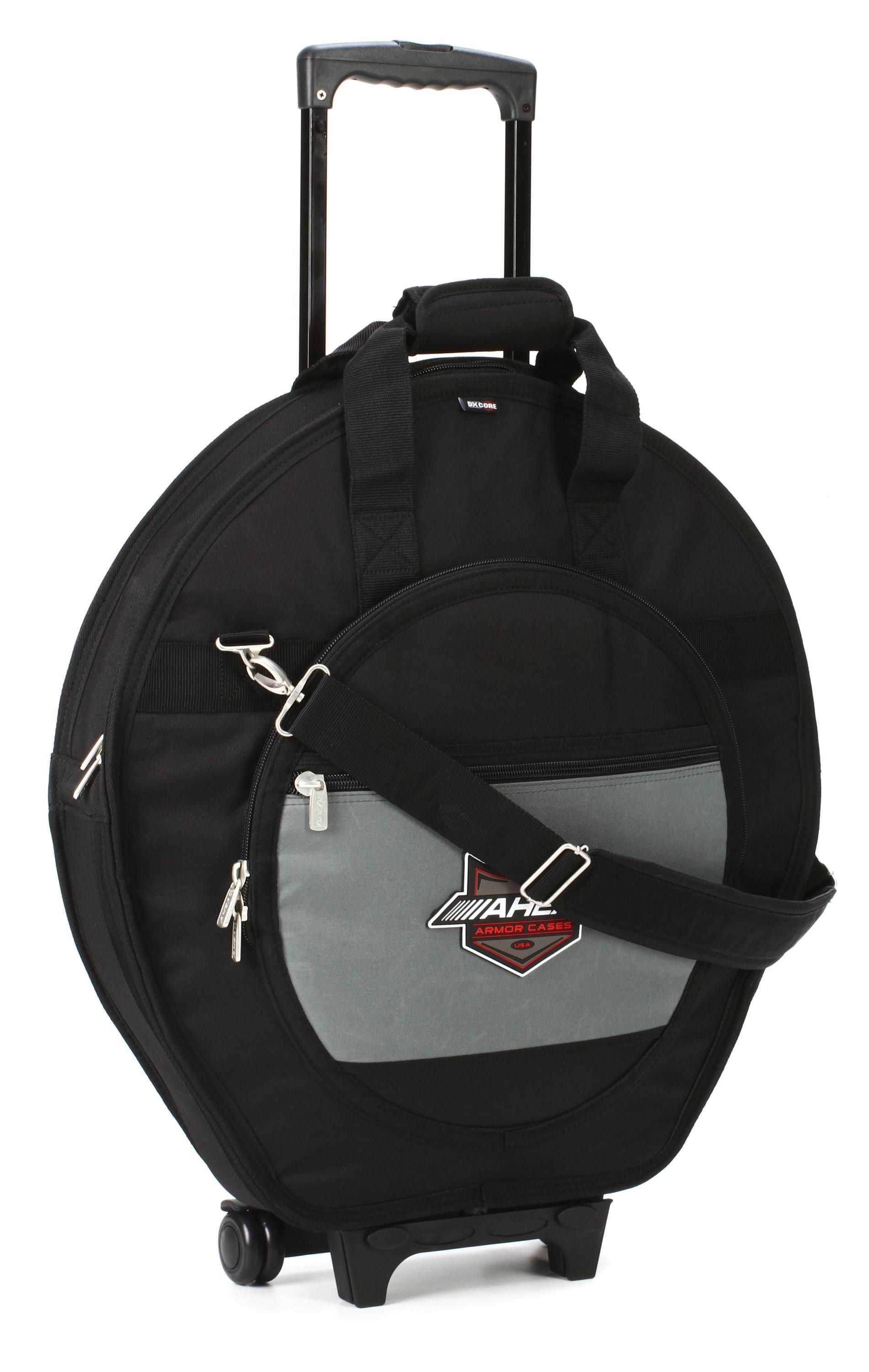 Ahead Armor Cases Deluxe Heavy-duty Cymbal Case with Wheels - Up to 24 ...