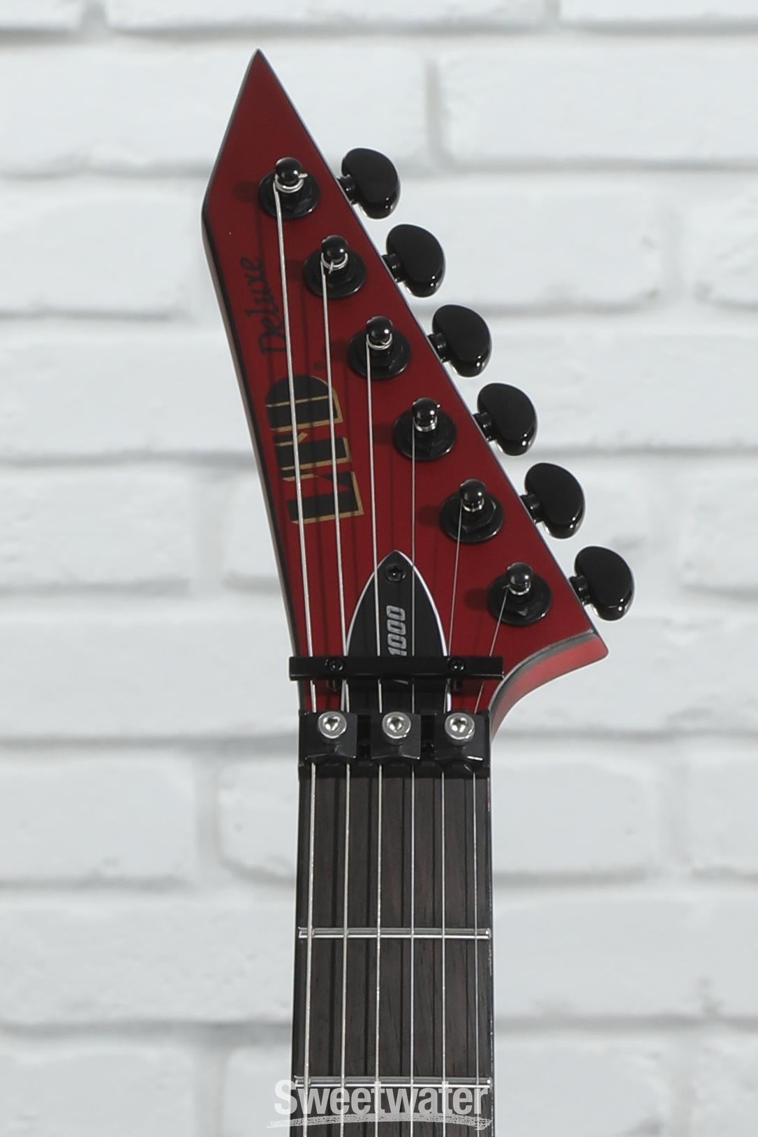 ESP LTD M-1000 Electric Guitar - Candy Apple Red Satin | Sweetwater