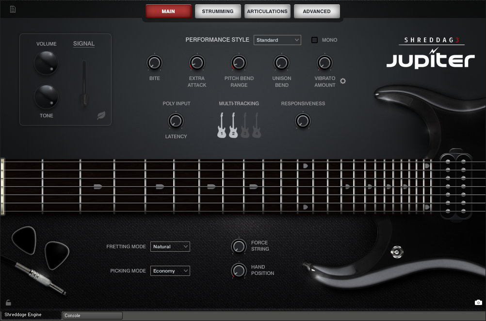 Impact Soundworks Shreddage 3 Jupiter Electric Guitar Virtual Instrument | Sweetwater