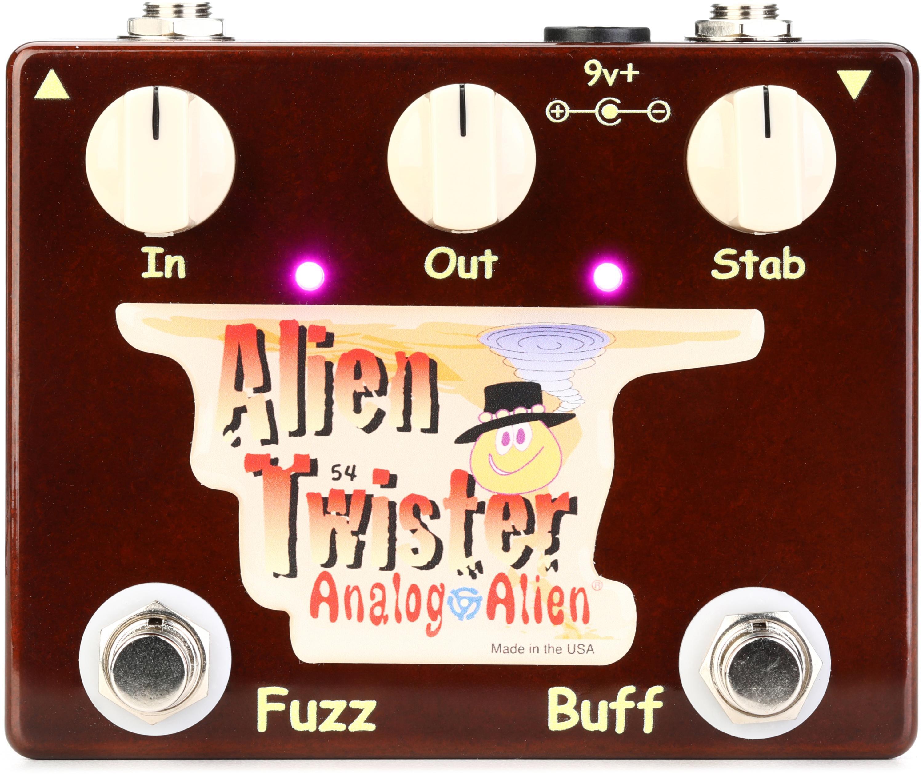Analog Alien Alien Twister Fuzz / Buffer Pedal | Sweetwater