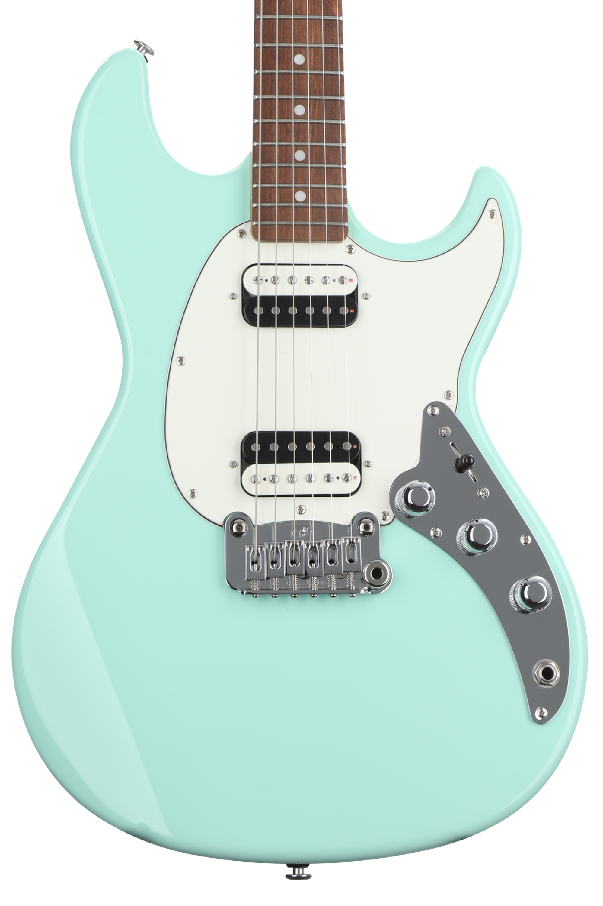 G&L Fullerton Deluxe Skyhawk HH Electric Guitar - Surf Green | Sweetwater