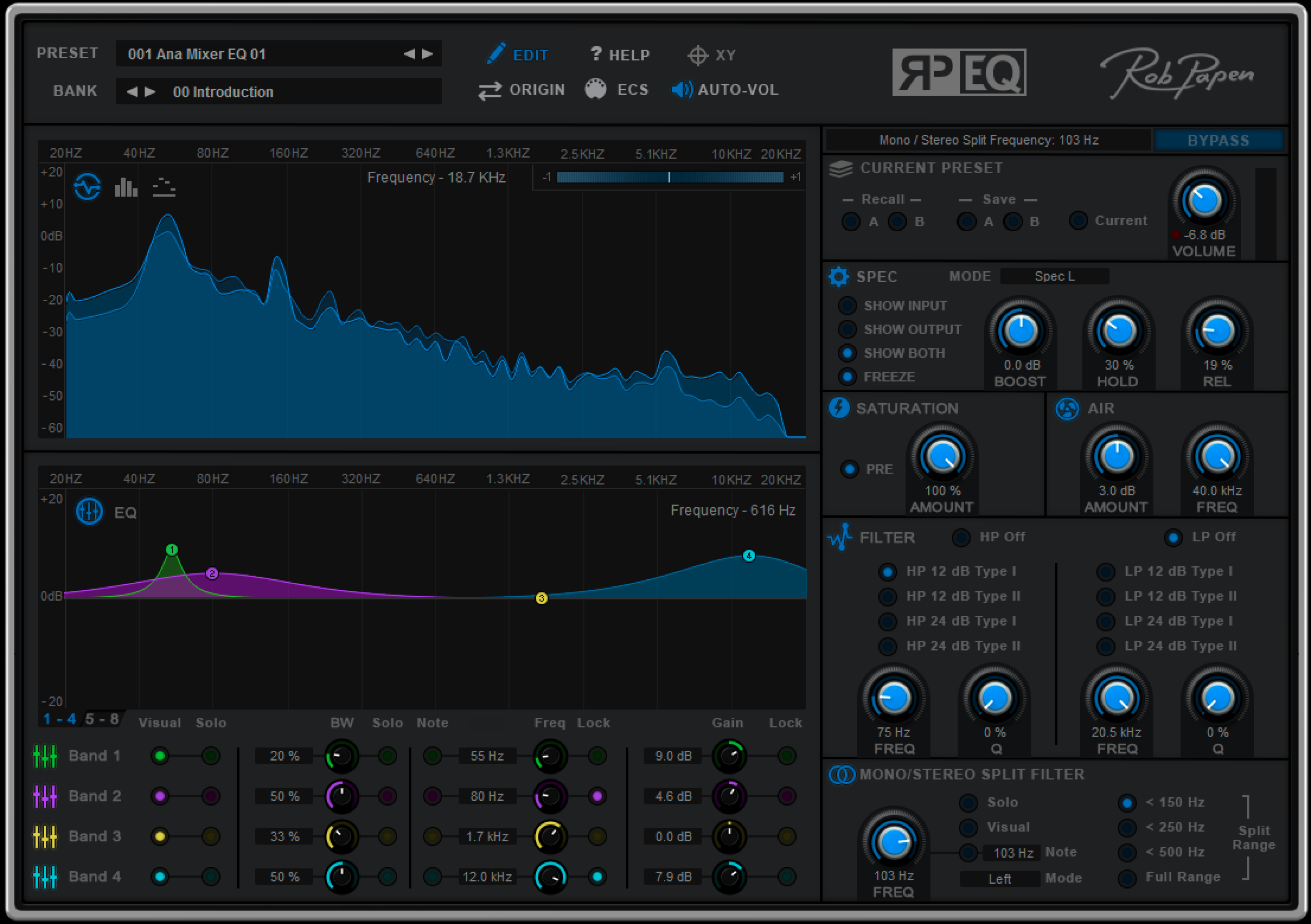 Rob Papen RP-EQ Plug-in | Sweetwater