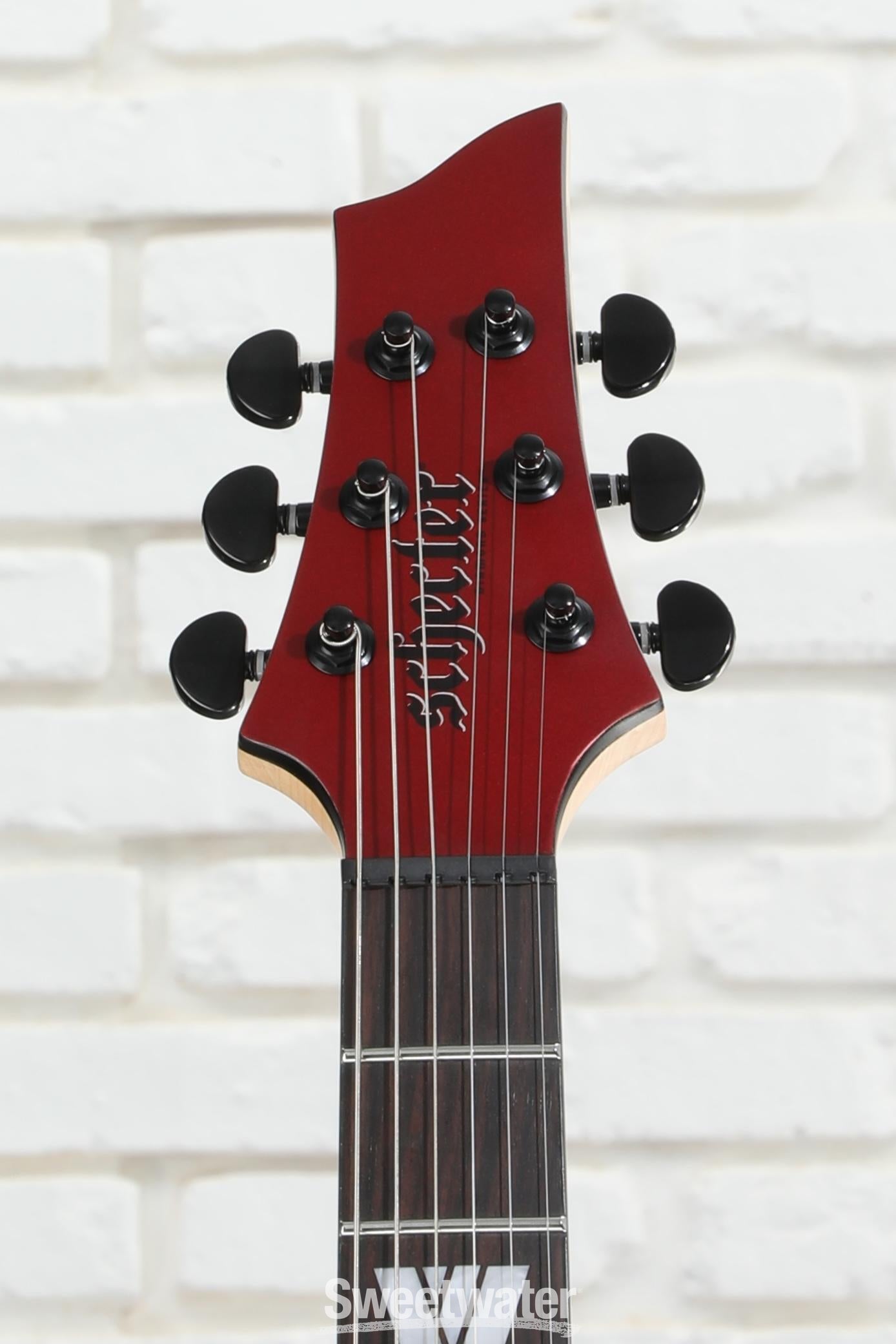 Schecter C-1 SLS Custom Electric Guitar - Racing Red | Sweetwater