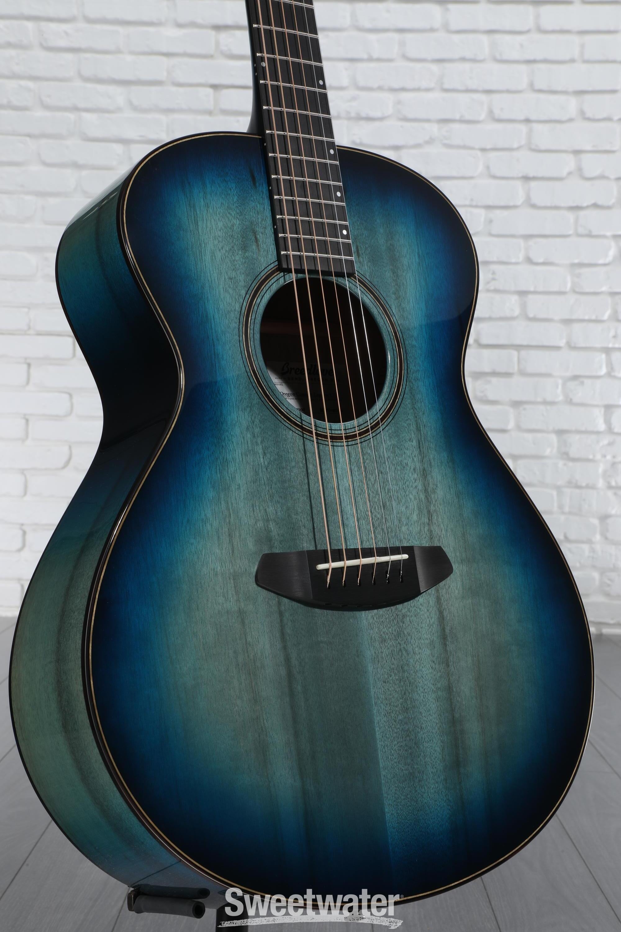 Breedlove Limited-edition Oregon Concert Acoustic Guitar - Lagoon ...