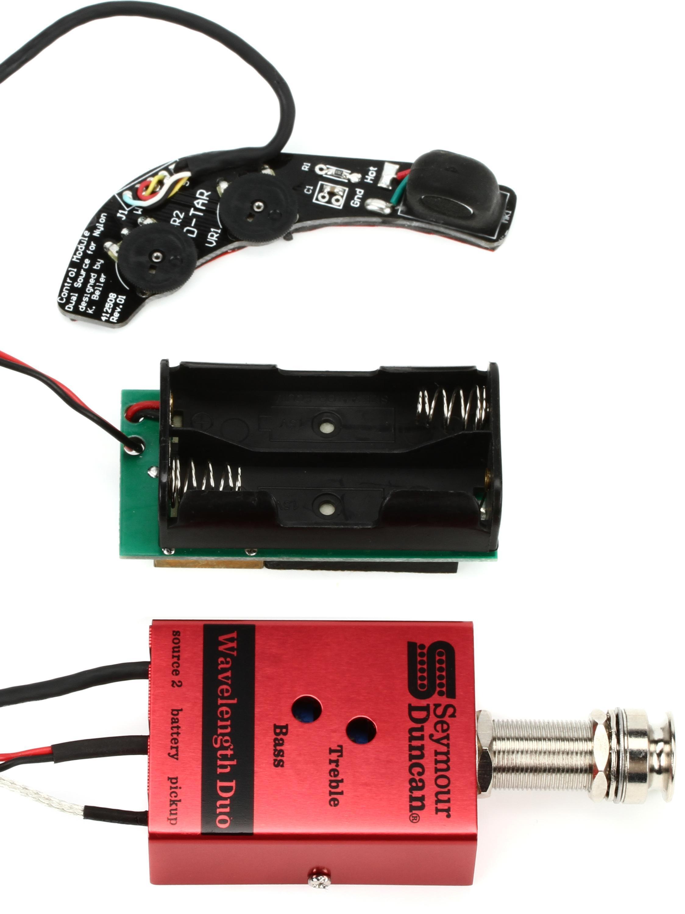 Seymour Duncan Wavelength Duo Nylon String Acoustic Guitar Pickup ...