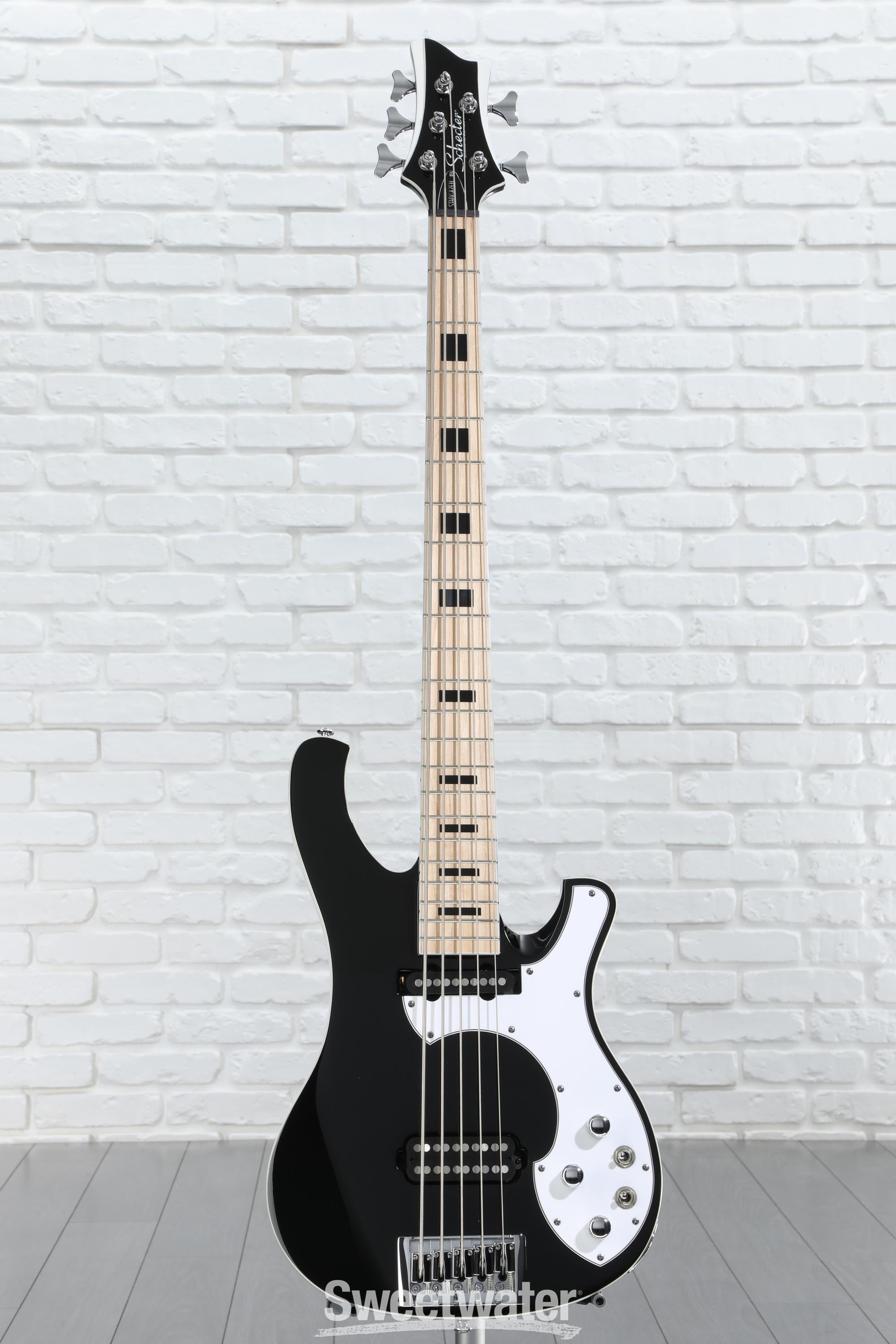 Schecter Stargazer 5 5-string Bass Guitar - Black | Sweetwater
