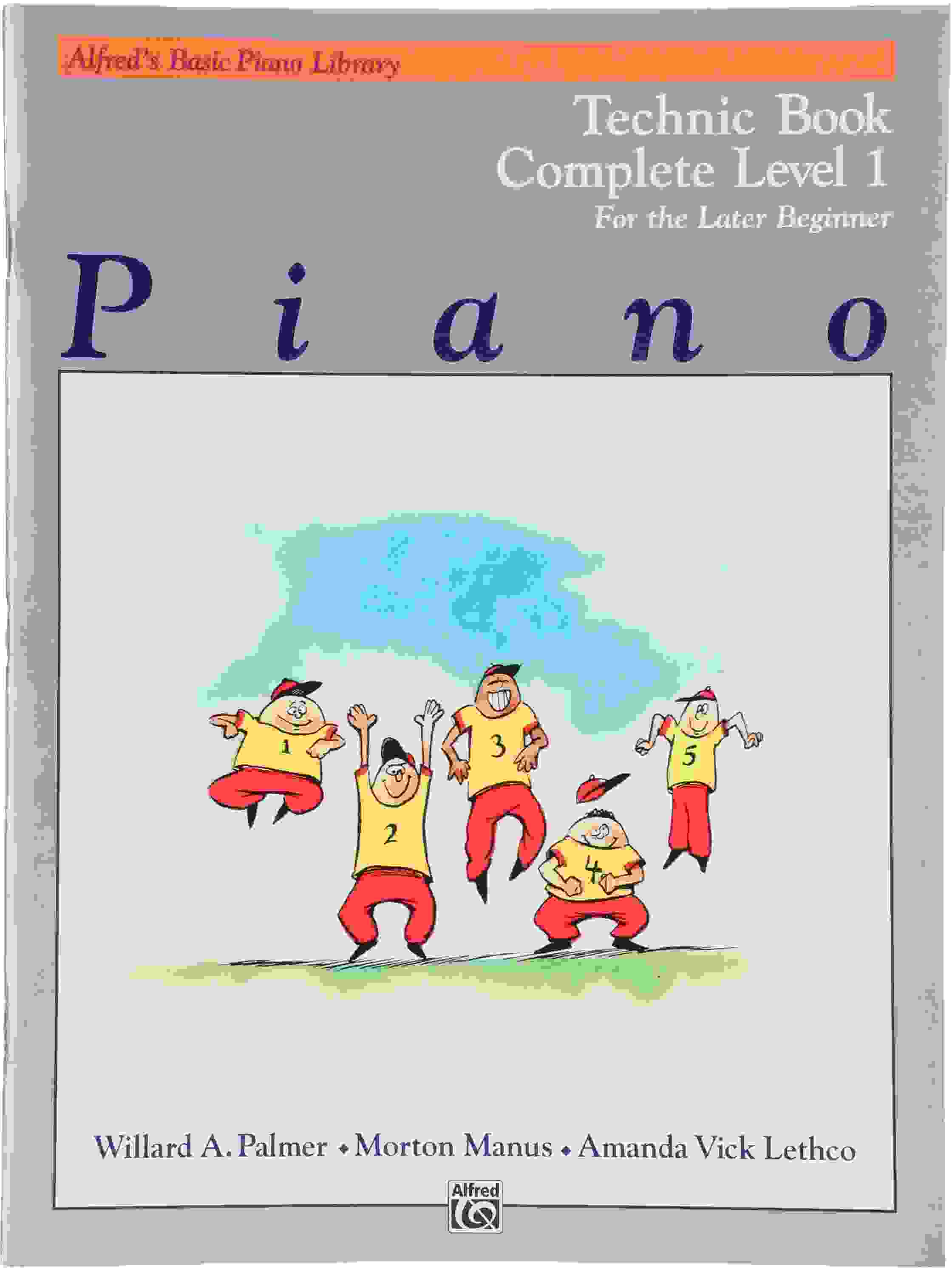 Alfred Basic Piano Library - Technic Book Complete 1 (1A/1B) | Sweetwater