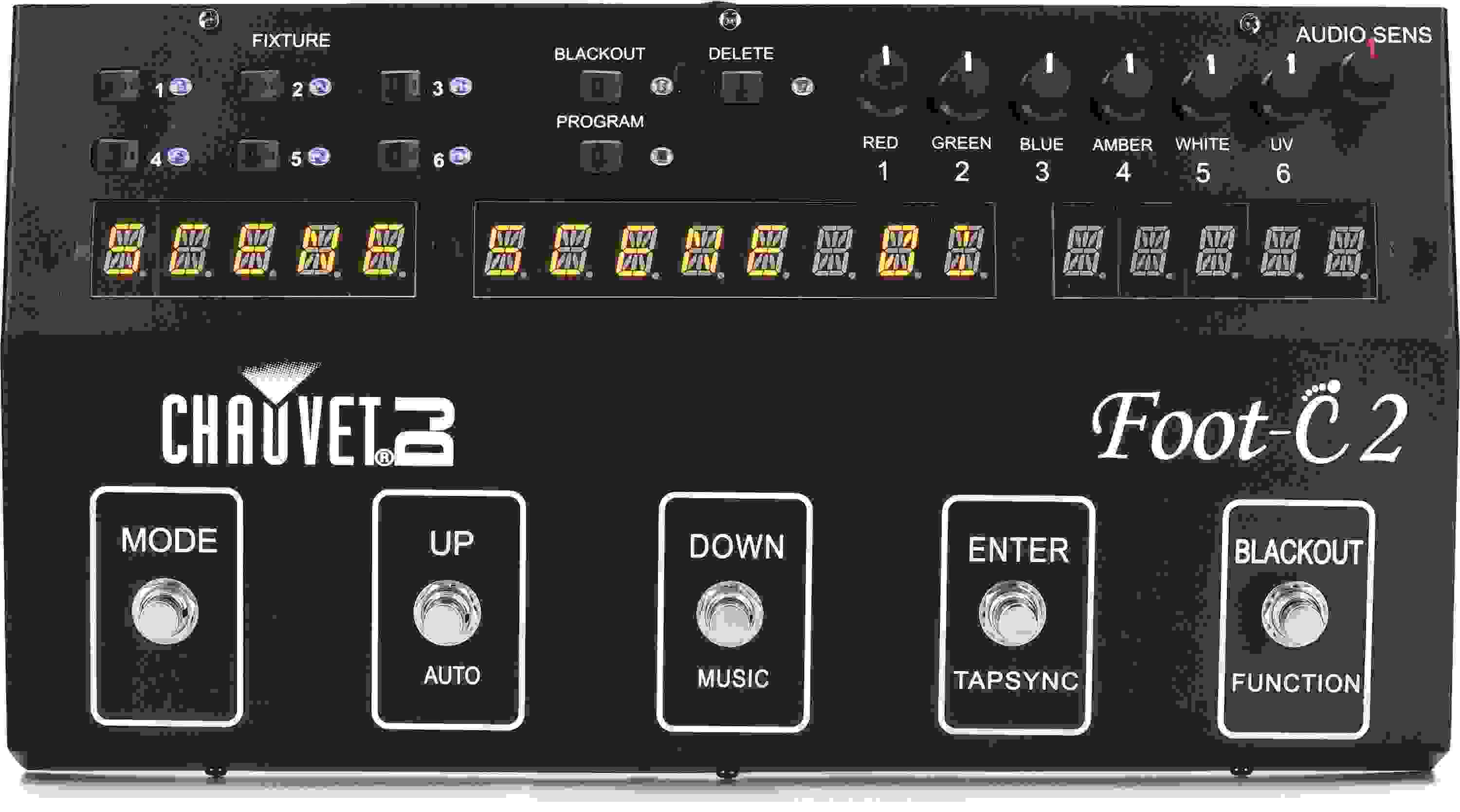 Chauvet DJ Foot-C 2 36-channel DMX Foot Controller | Sweetwater