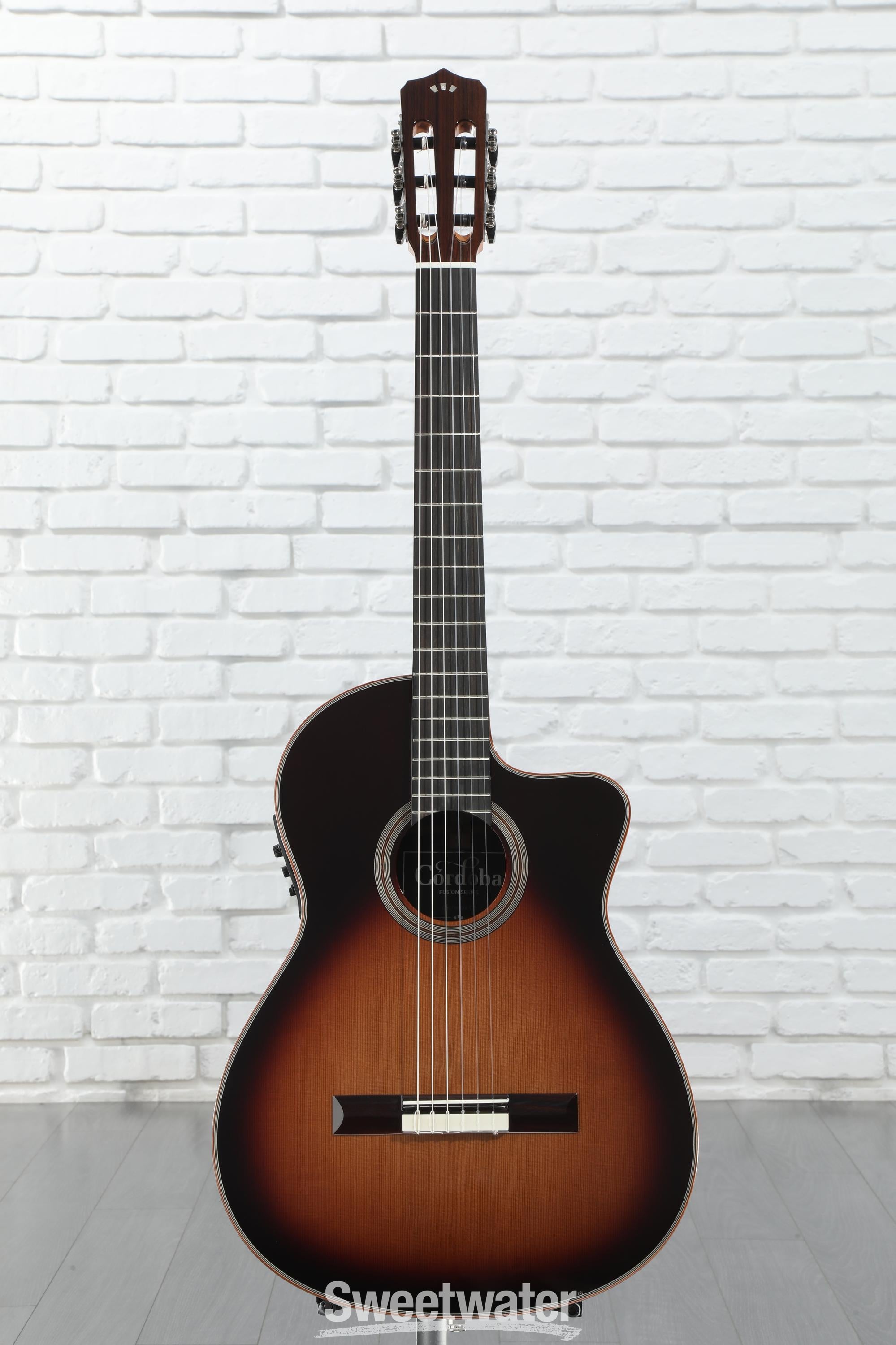Cordoba Fusion Orchestra CE Nylon String Acoustic Guitar - Tear Drop ...