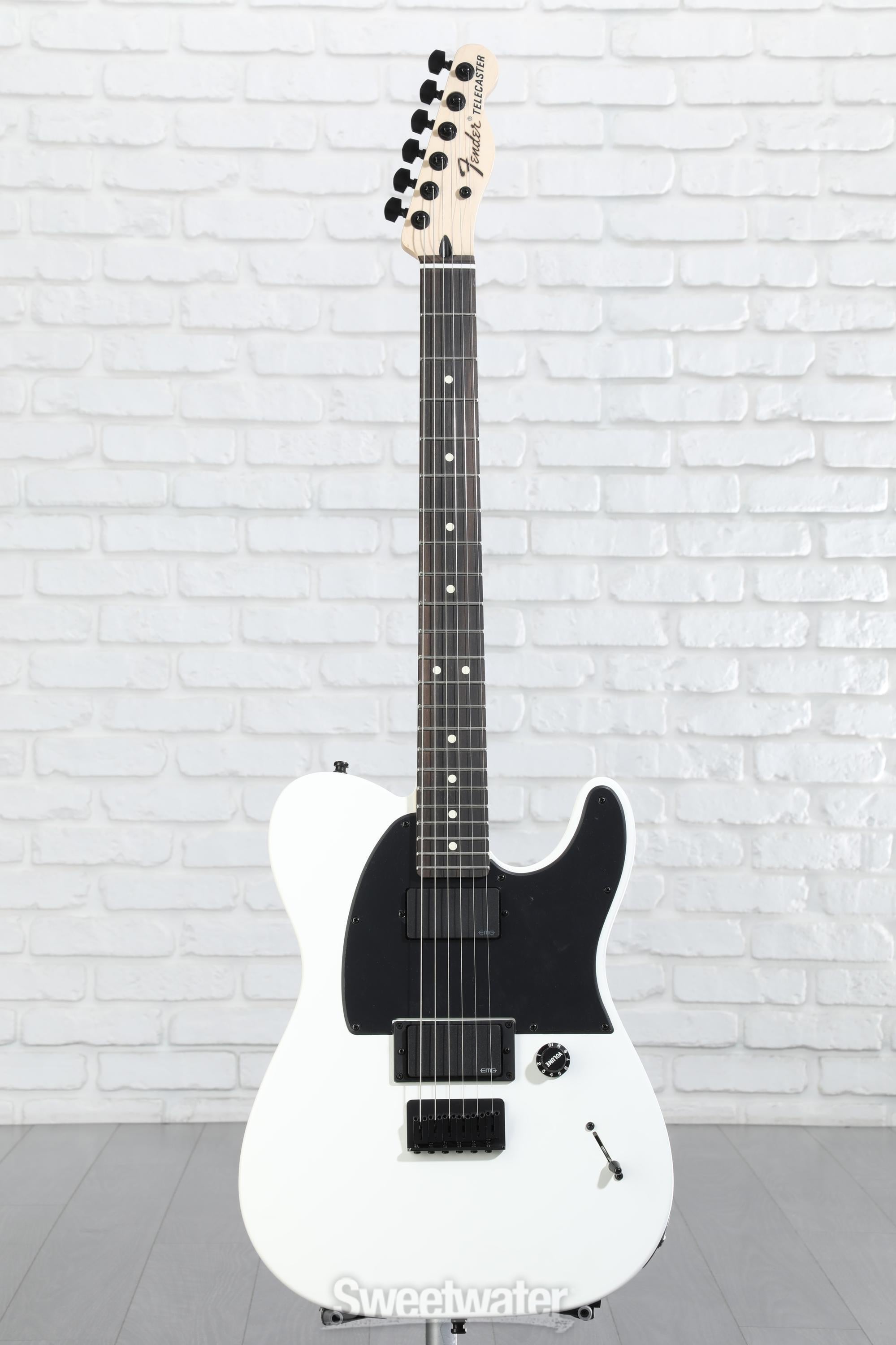 Fender Jim Root Telecaster HH - White with Ebony Fingerboard | Sweetwater
