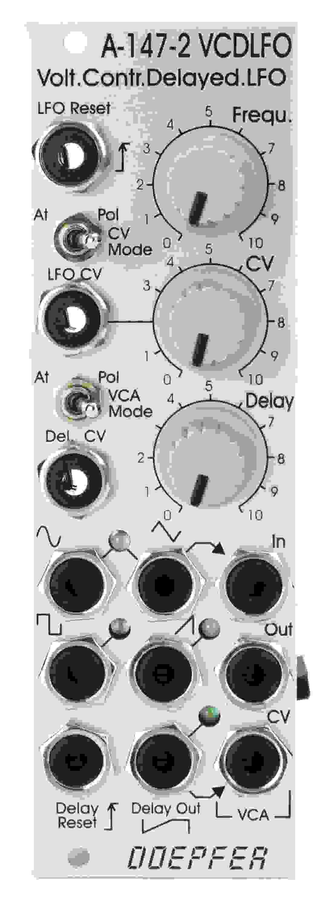 Doepfer A-147-2 Eurorack Voltage Controlled LFO Module - Standard ...