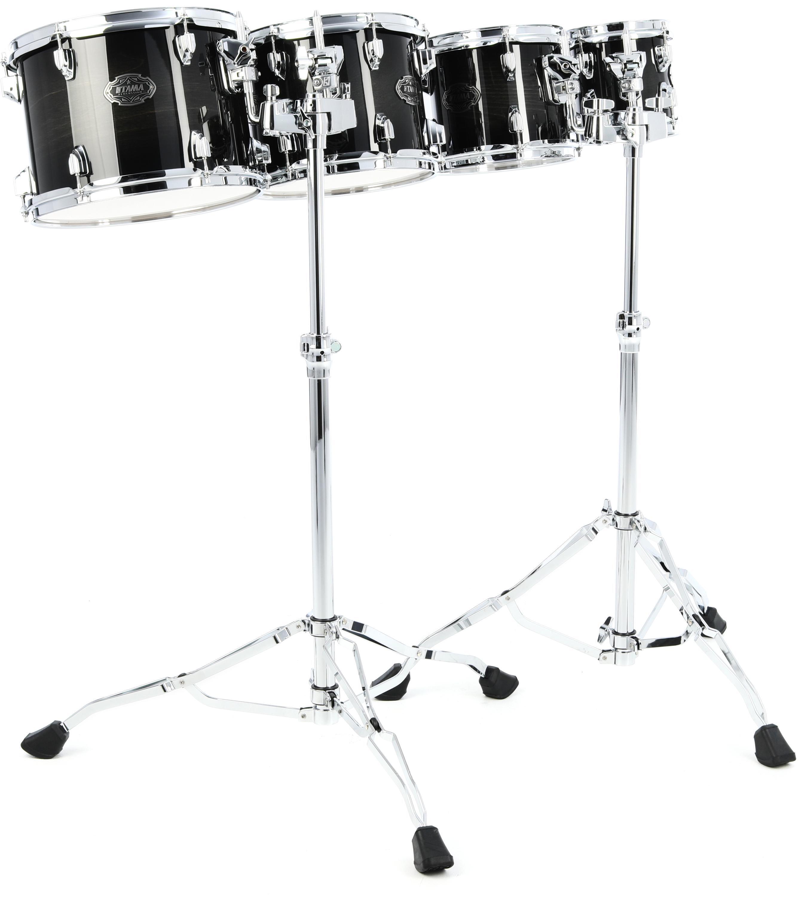 Tama High-pitched Double-headed Concert Tom Set with Stands ...