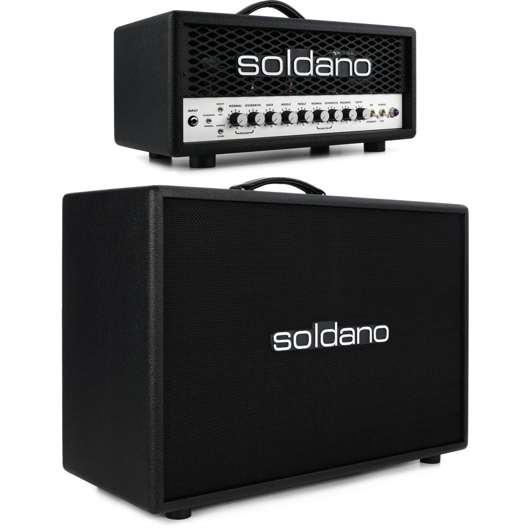 Soldano SLO-30 Super Lead Overdrive 30-watt Tube Head with 120-watt ...