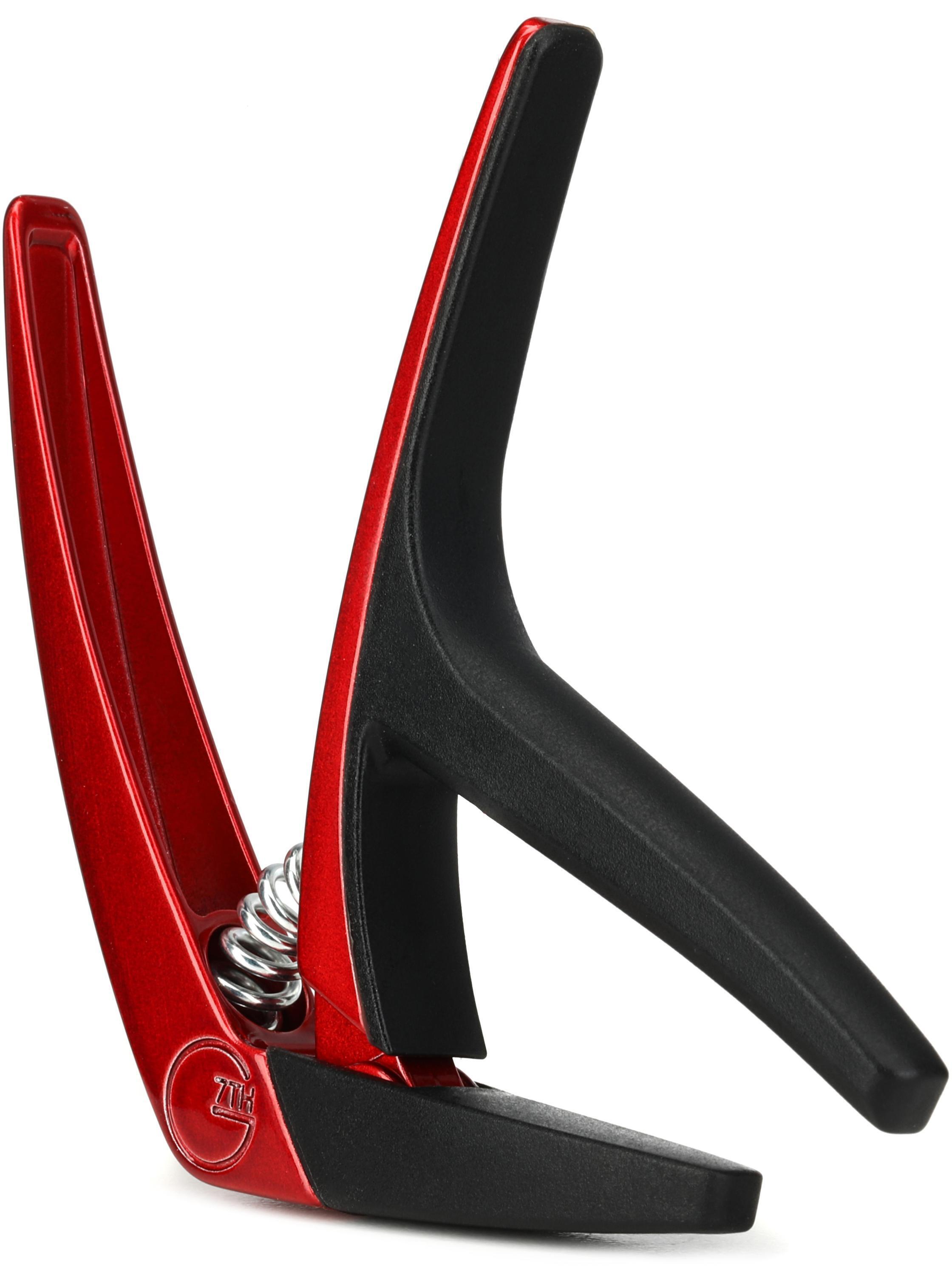 G7th Nashville Steel String Guitar Capo - Red | Sweetwater