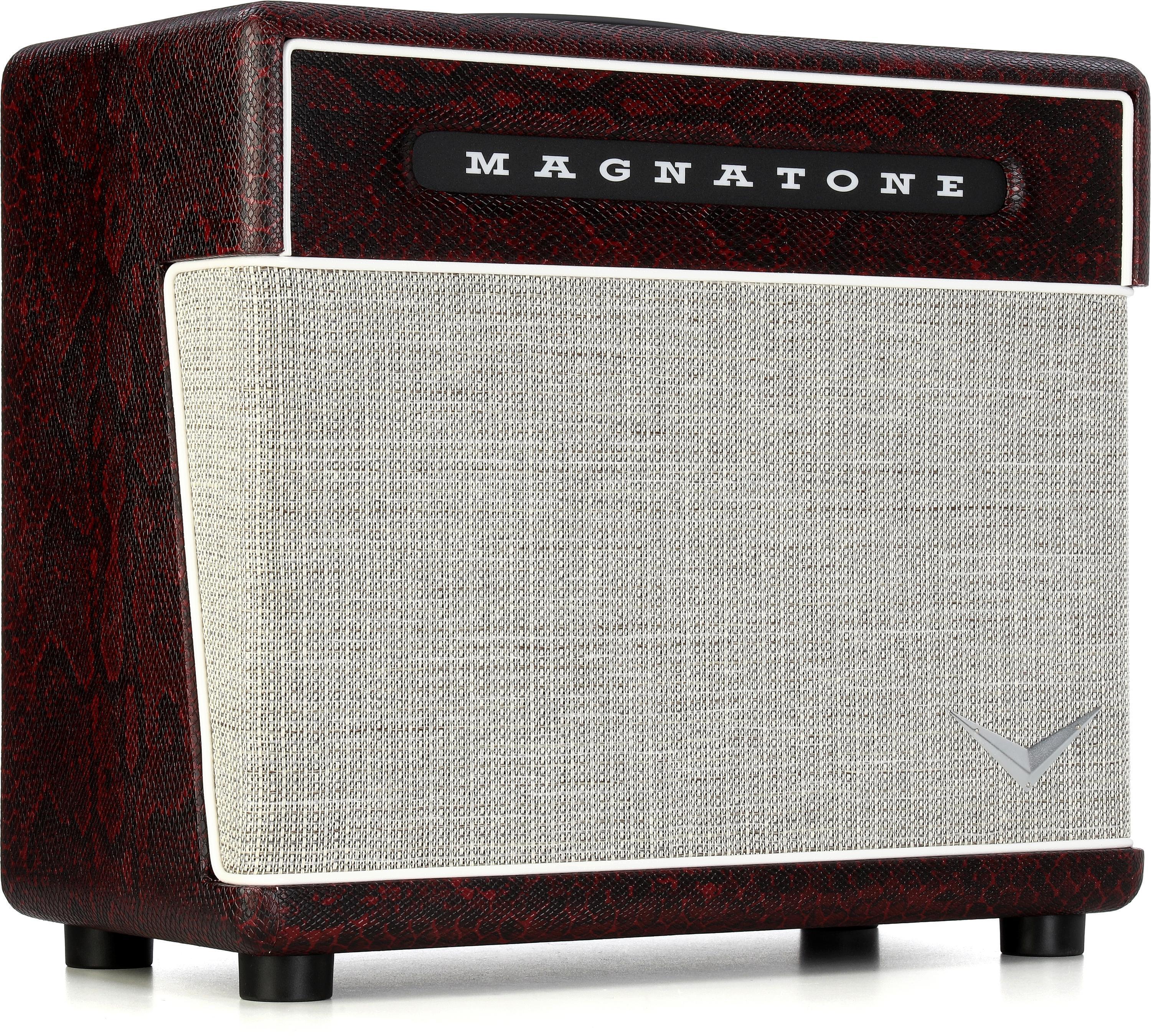 Magnatone Baby M-80 12-watt 1 x 10-inch Tube Combo Amplifier - Burgundy ...