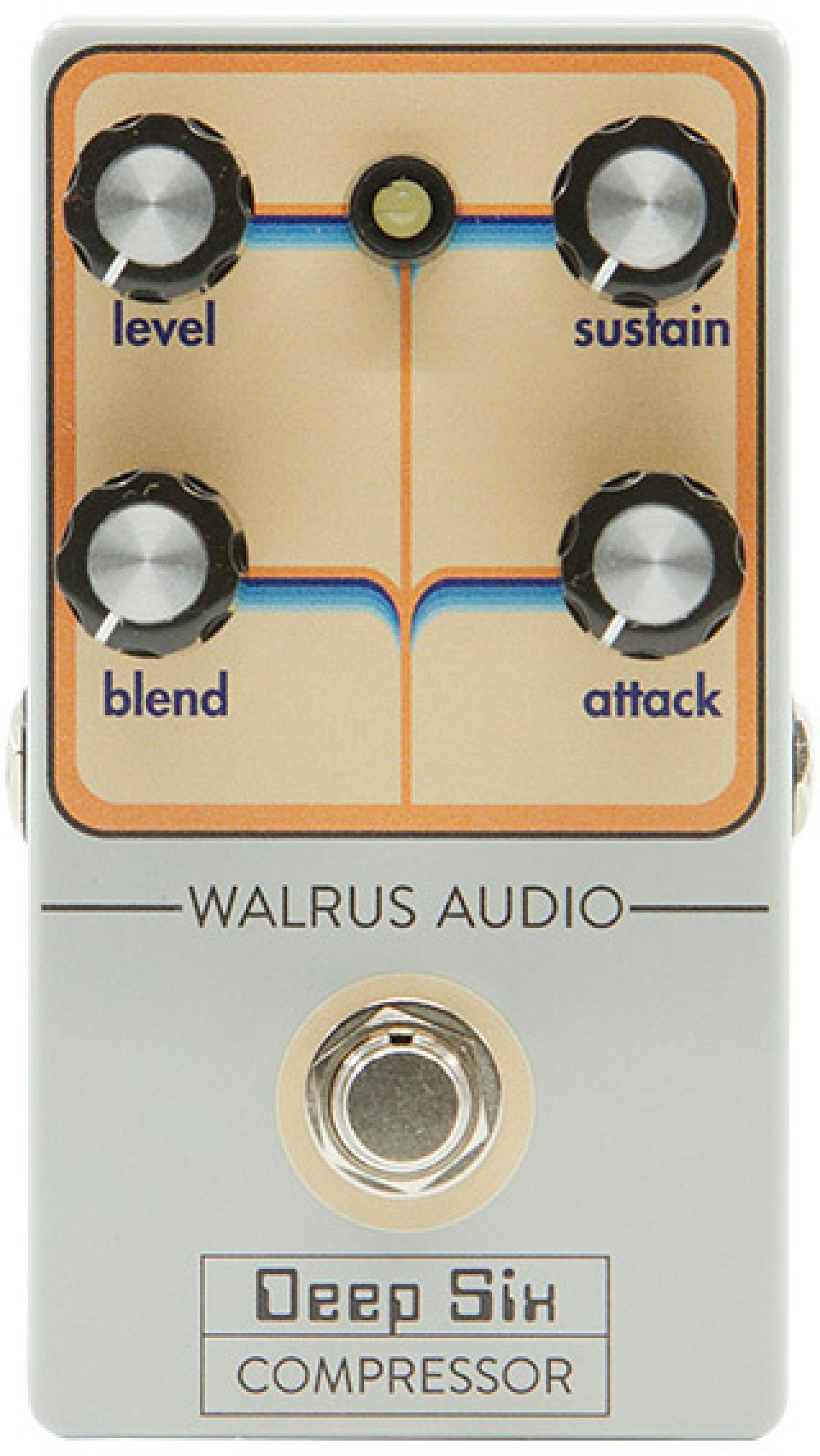 Walrus Audio Deep Six Compressor Pedal - Limited Retro Edition | Sweetwater