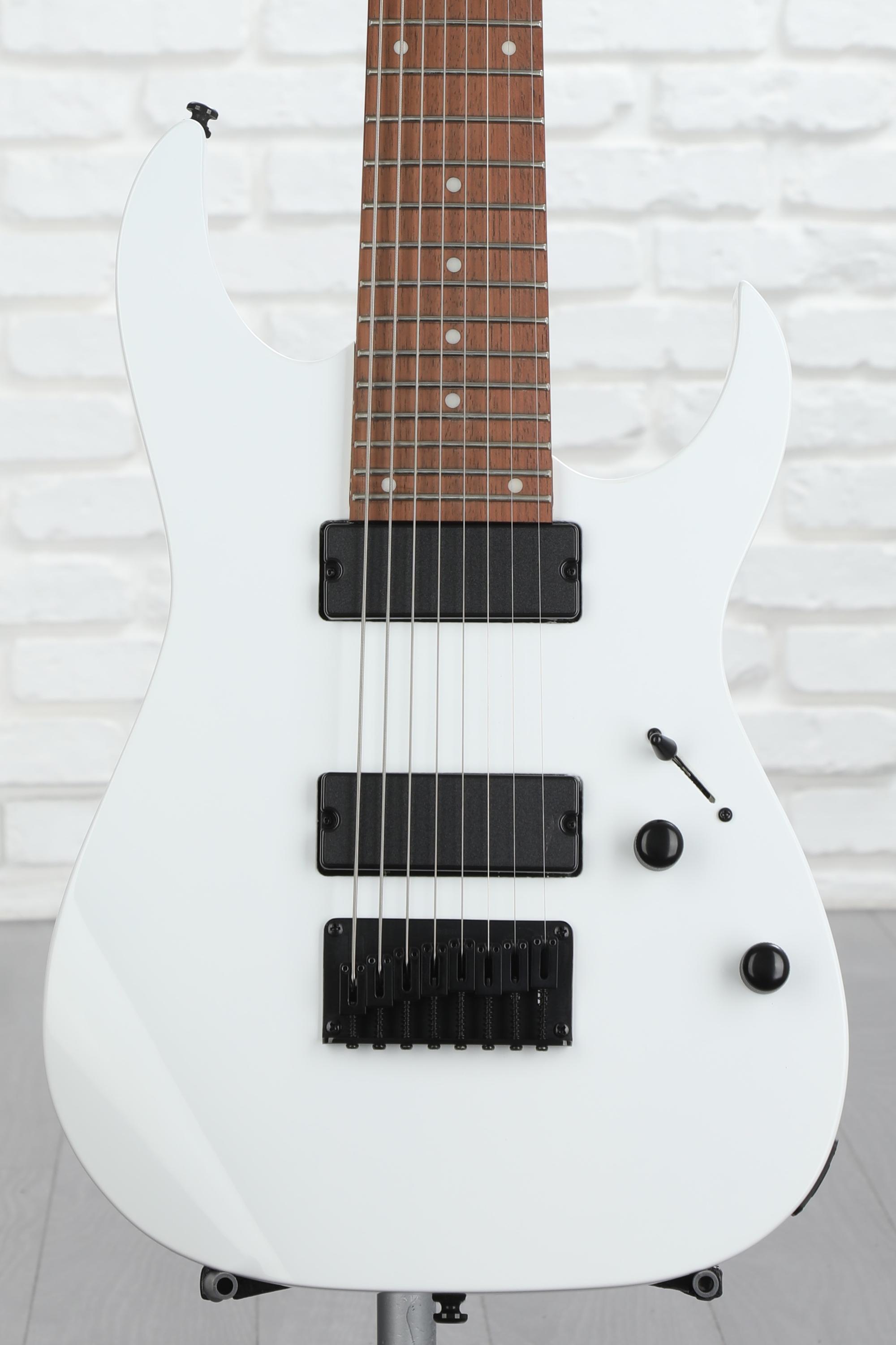 Ibanez RG Standard RG8 8-string Electric Guitar - White | Sweetwater